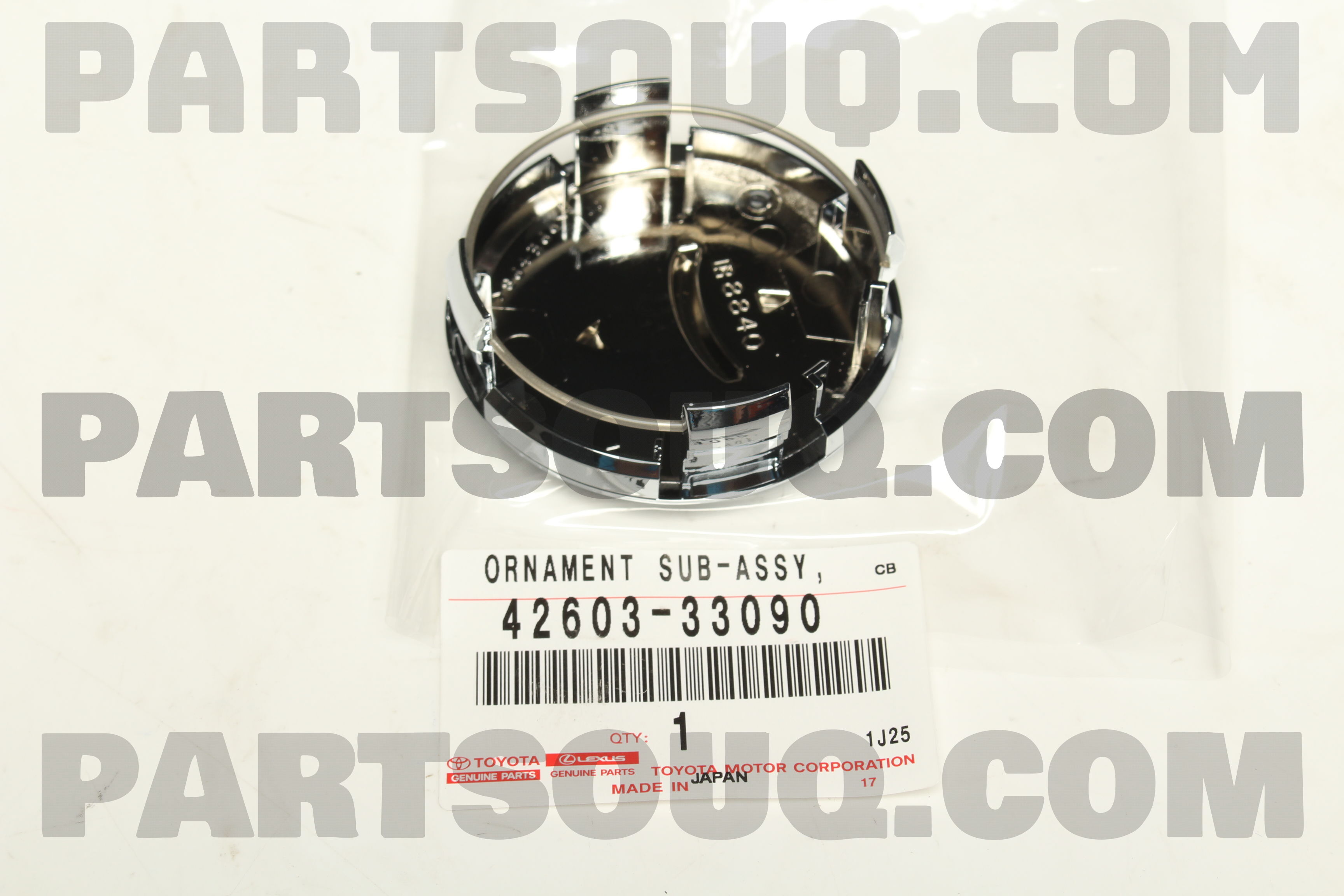 ORNAMENT SUB-ASSY, WHEEL HUB 4260333090 | Toyota Parts | PartSouq