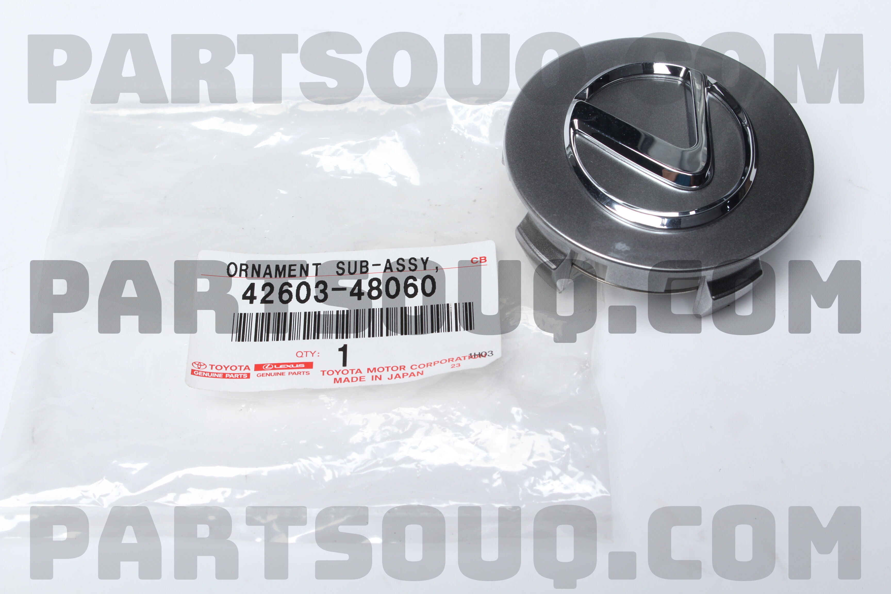 ORNAMENT SUB-ASSY, WHEEL HUB 4260348060 | Toyota Parts | PartSouq