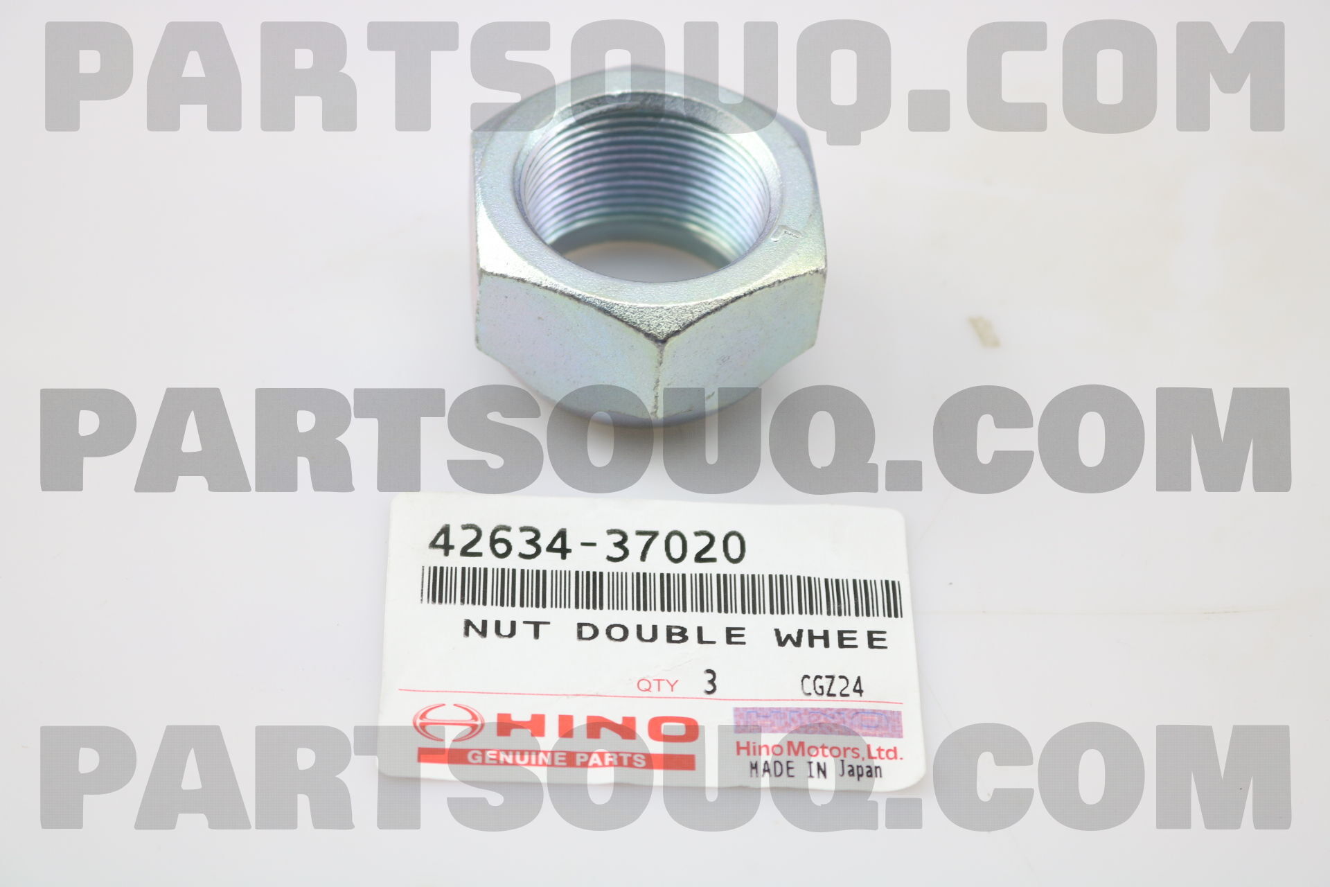 NUT, HUB (FOR AXLE) 4263437020 | Toyota Parts | PartSouq
