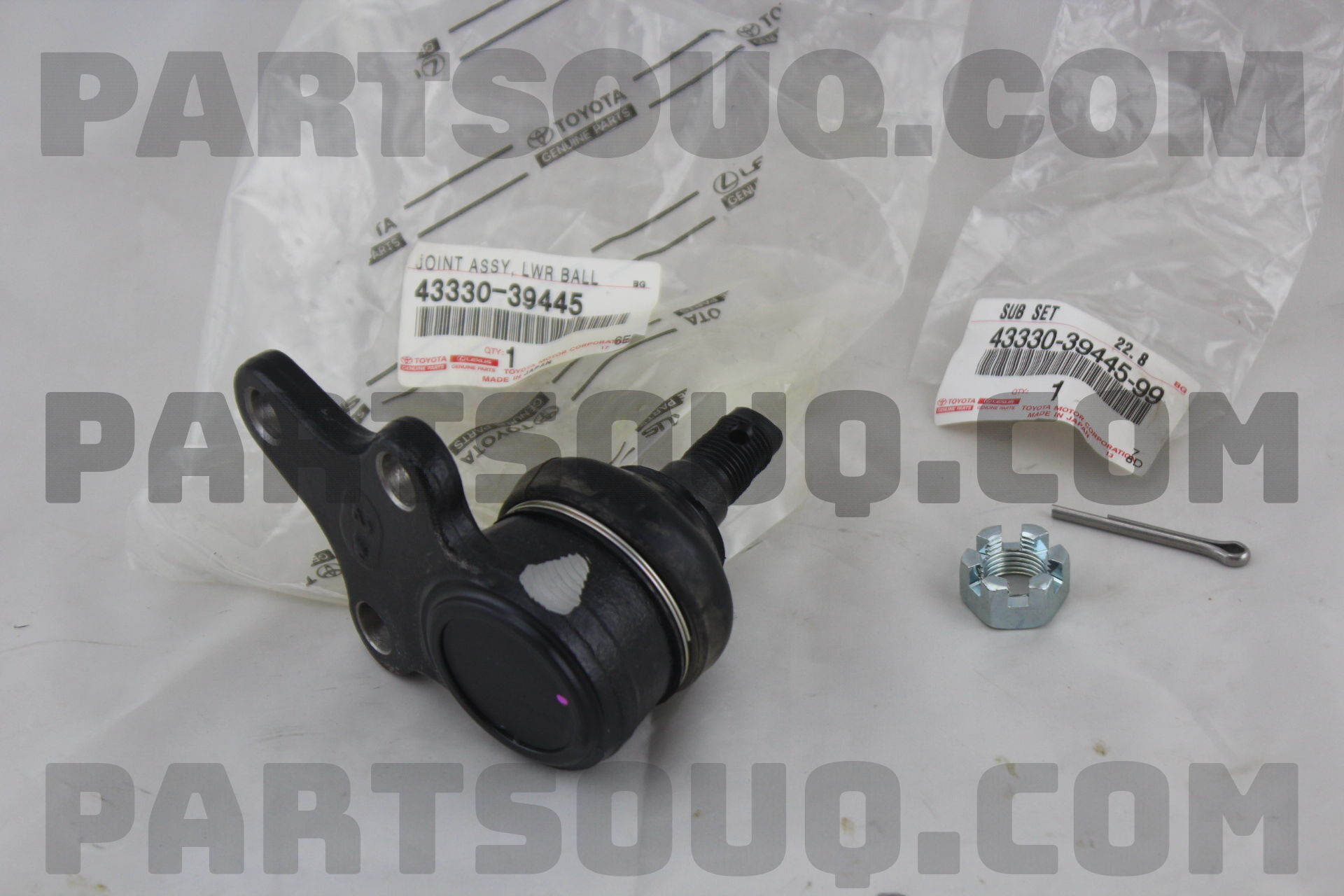 JOINT ASSY, LOWER BALL, FRONT, RH/LH 4333039445 | Toyota Parts | PartSouq