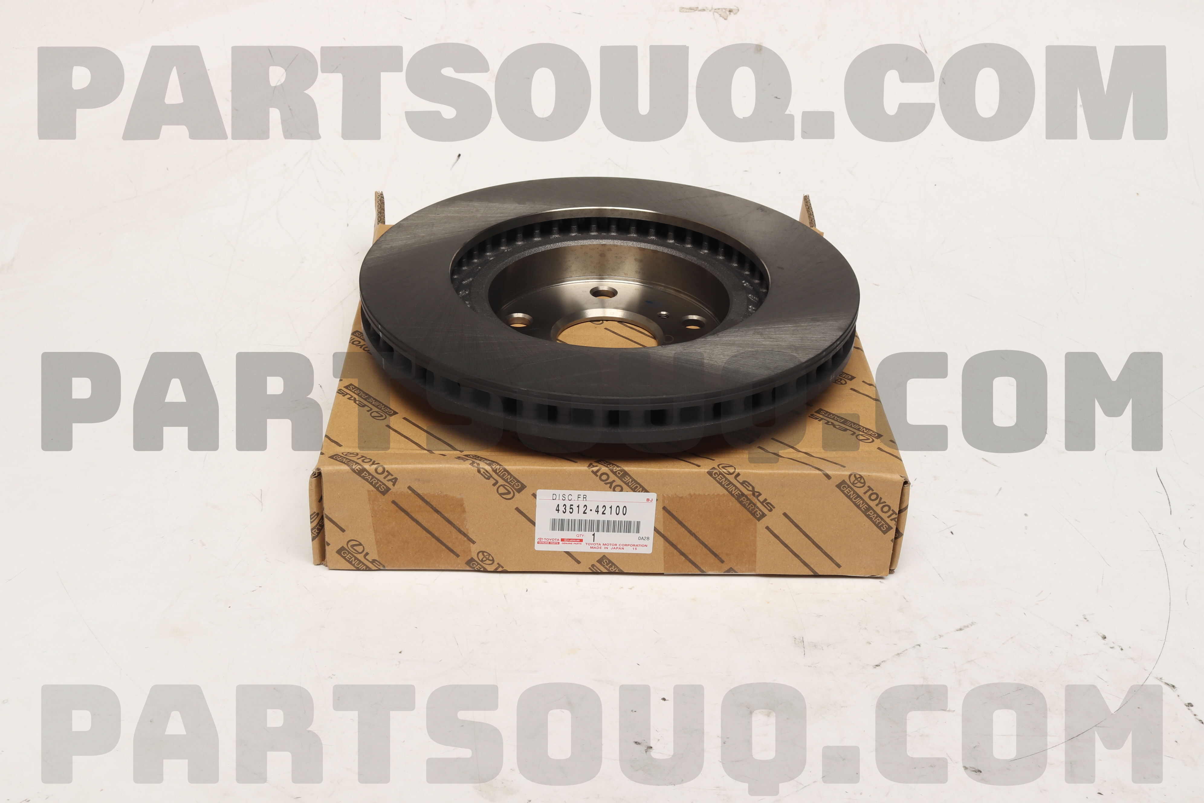 BRAKE DISC FRONT TO 43512-42100,43512-33140 RAV4 201212-201811 ADVICS ...