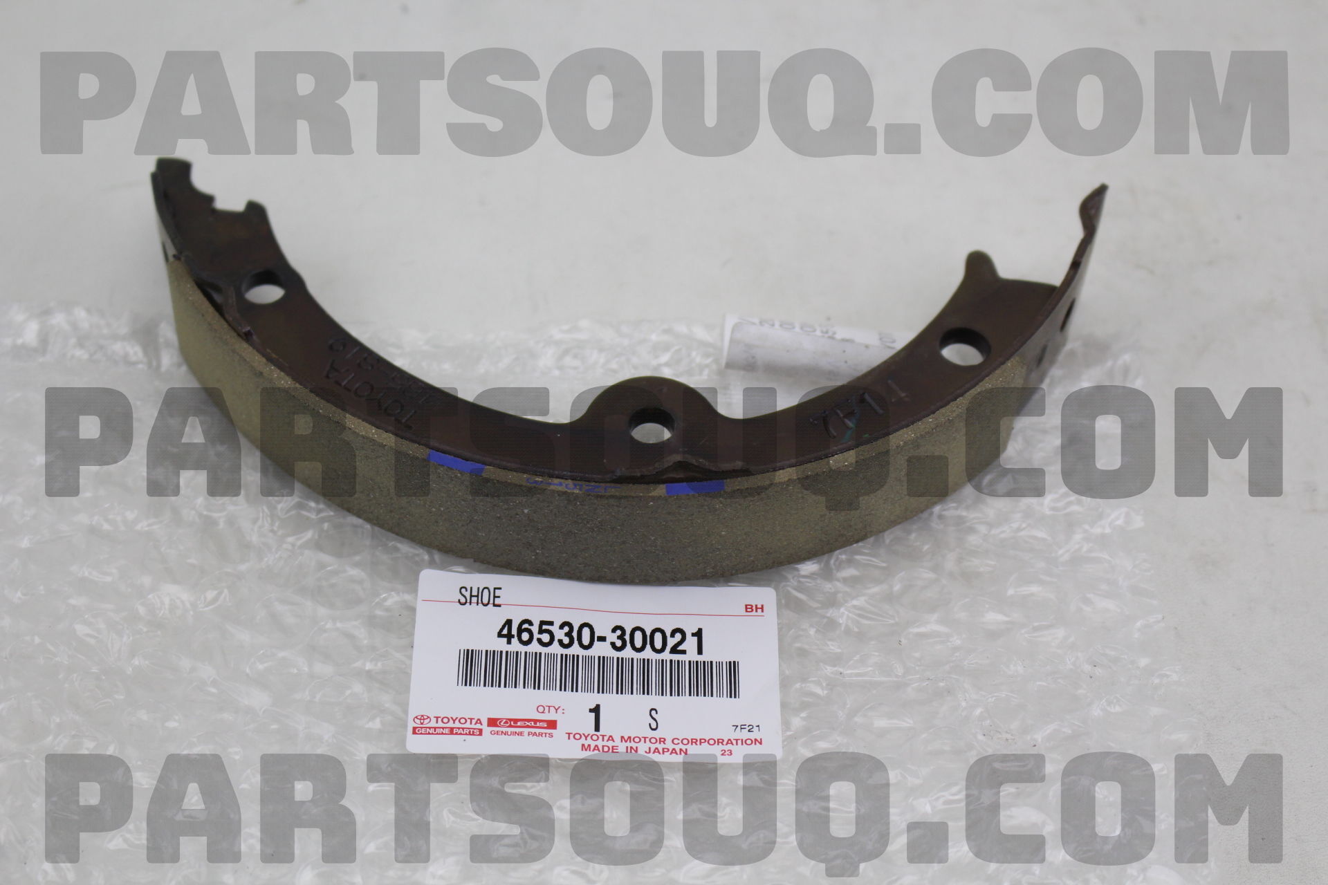 SHOE ASSY, PARKING BRAKE NO.1, RH/LH 4653030021 | Toyota Parts | PartSouq