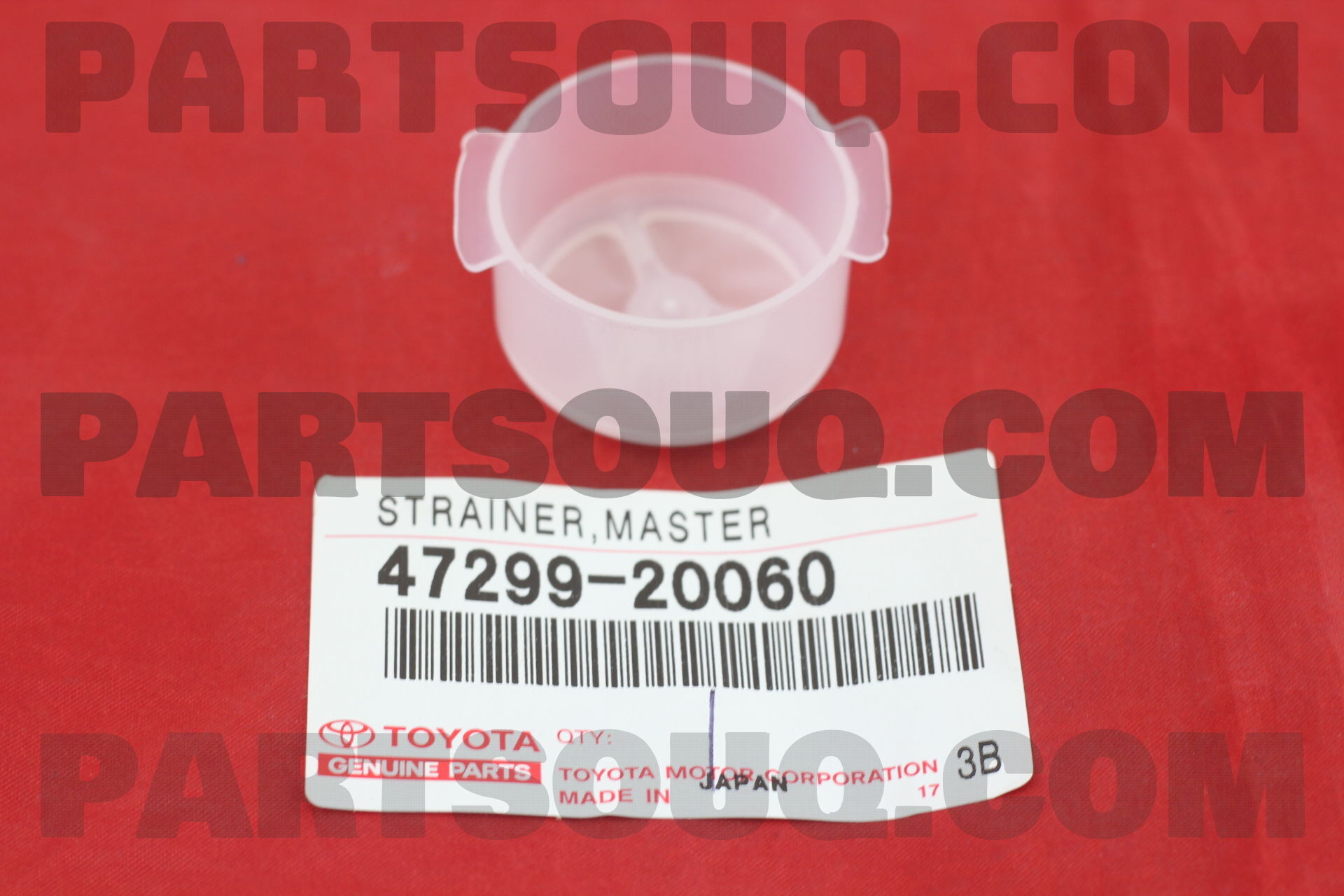 STRAINER, BRAKE MASTER CYLINDER RESERVOIR 4729920060 | Toyota Parts ...
