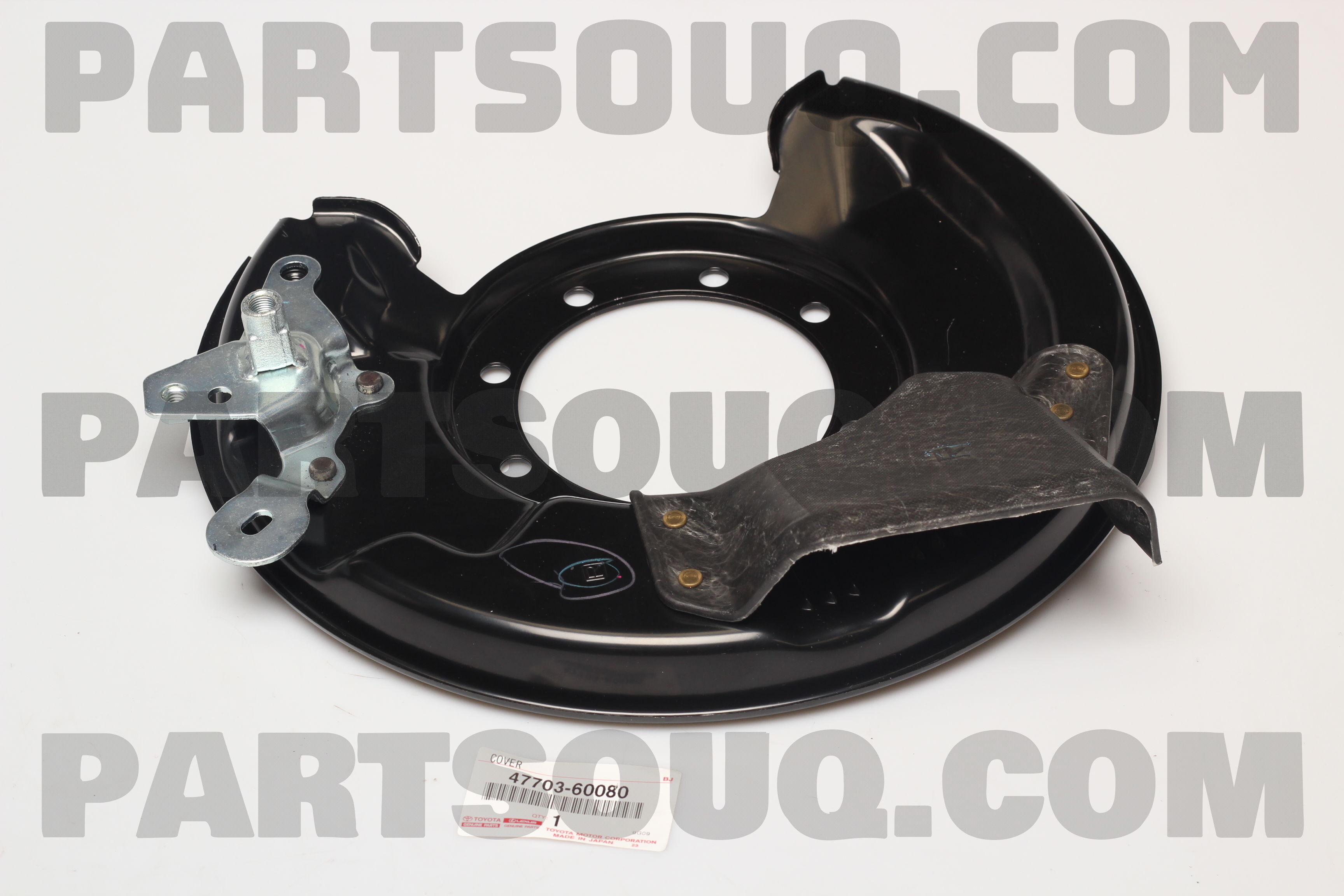 COVER SUB-ASSY, DISC BRAKE DUST, FRONT RH 4770360080 | Toyota Parts ...
