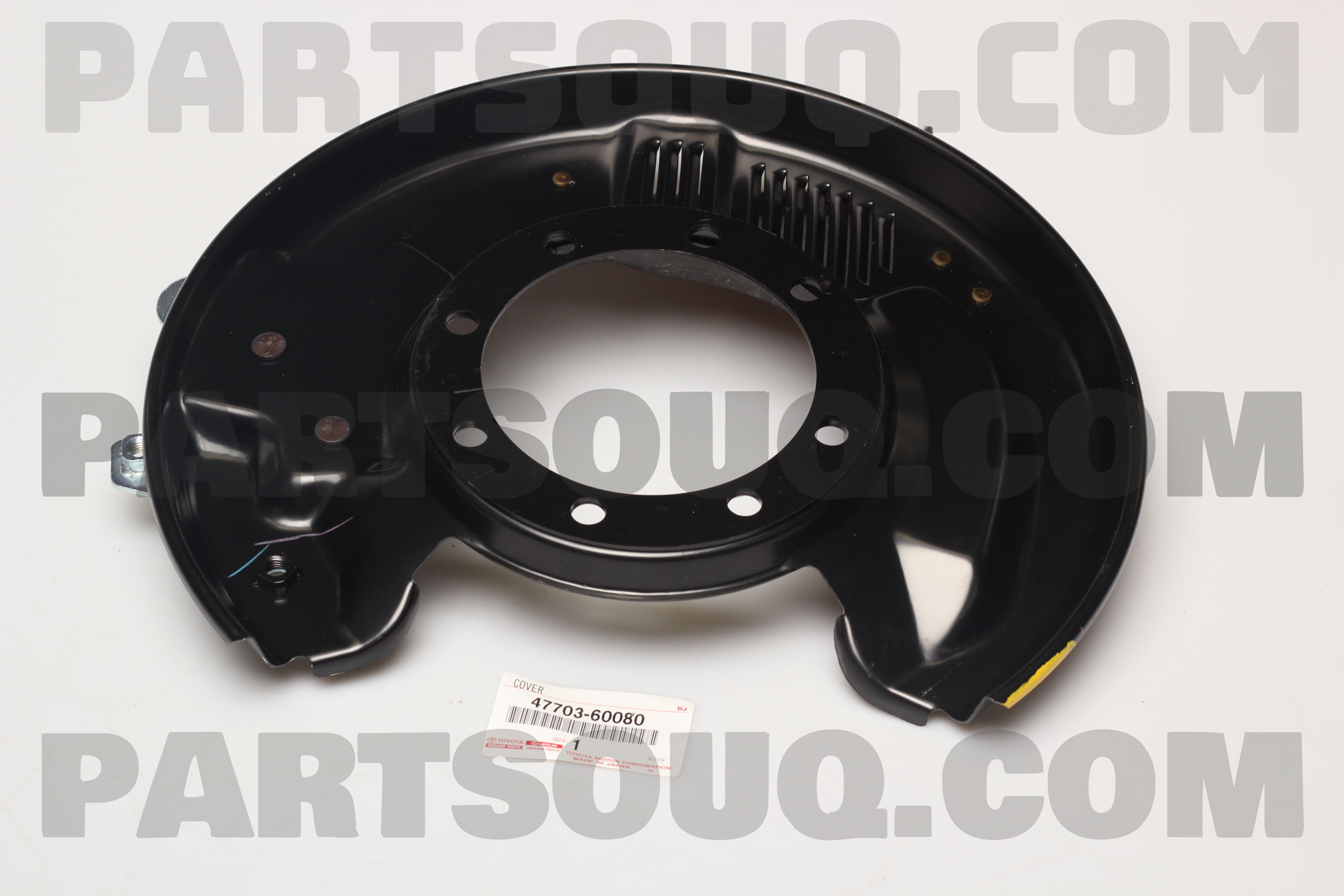 COVER SUB-ASSY, DISC BRAKE DUST, FRONT RH 4770360080 | Toyota Parts ...