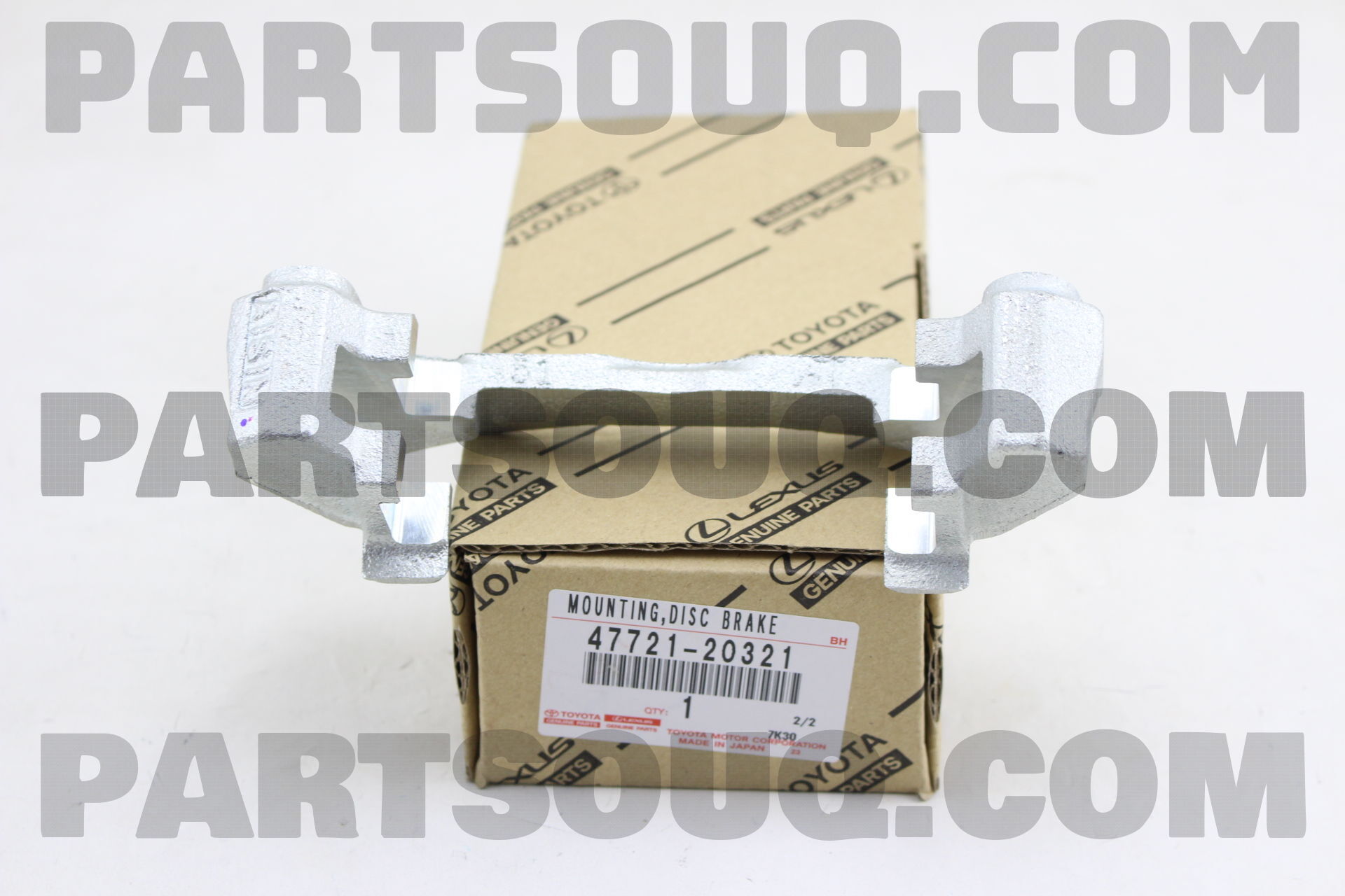 MOUNTING, REAR DISC BRAKE CYLINDER, RH/LH 4772120321 | Toyota Parts ...