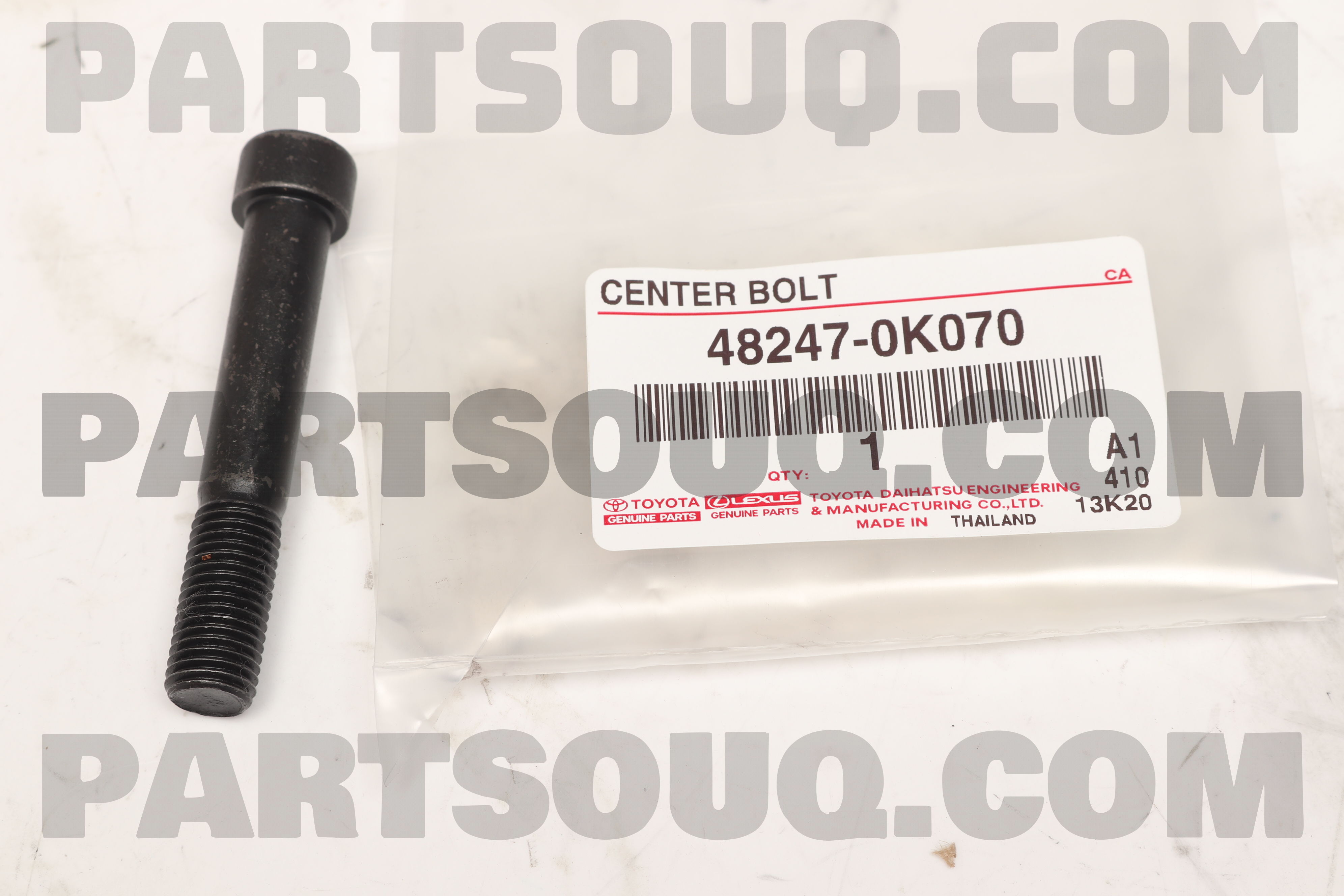 BOLT, REAR SPRING, CENTER 482470K070 | Toyota Parts | PartSouq