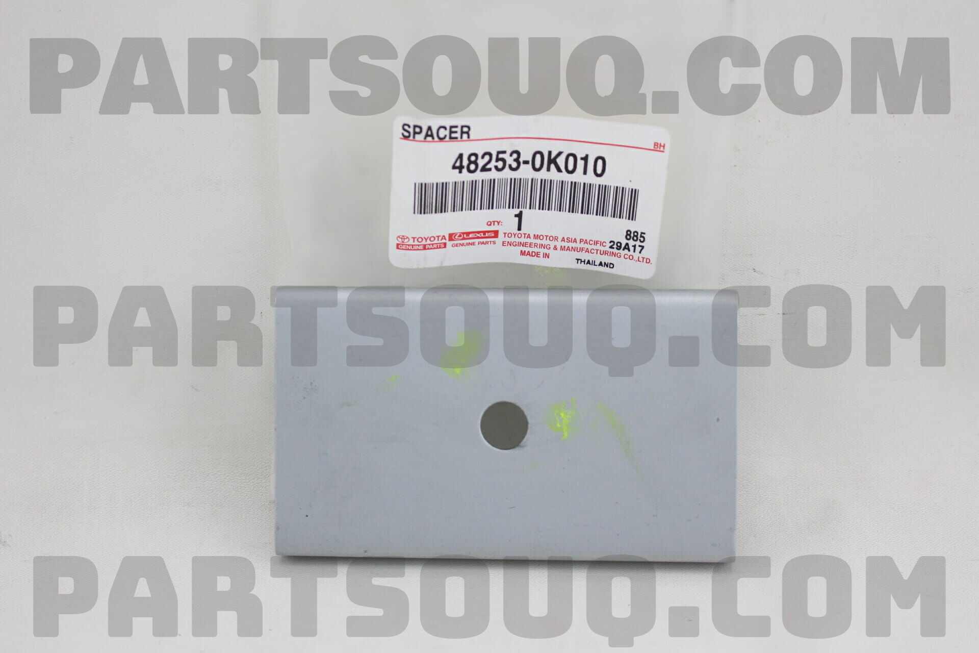 SPACER, REAR SPRING, NO.1 482530K010 | Toyota Parts | PartSouq