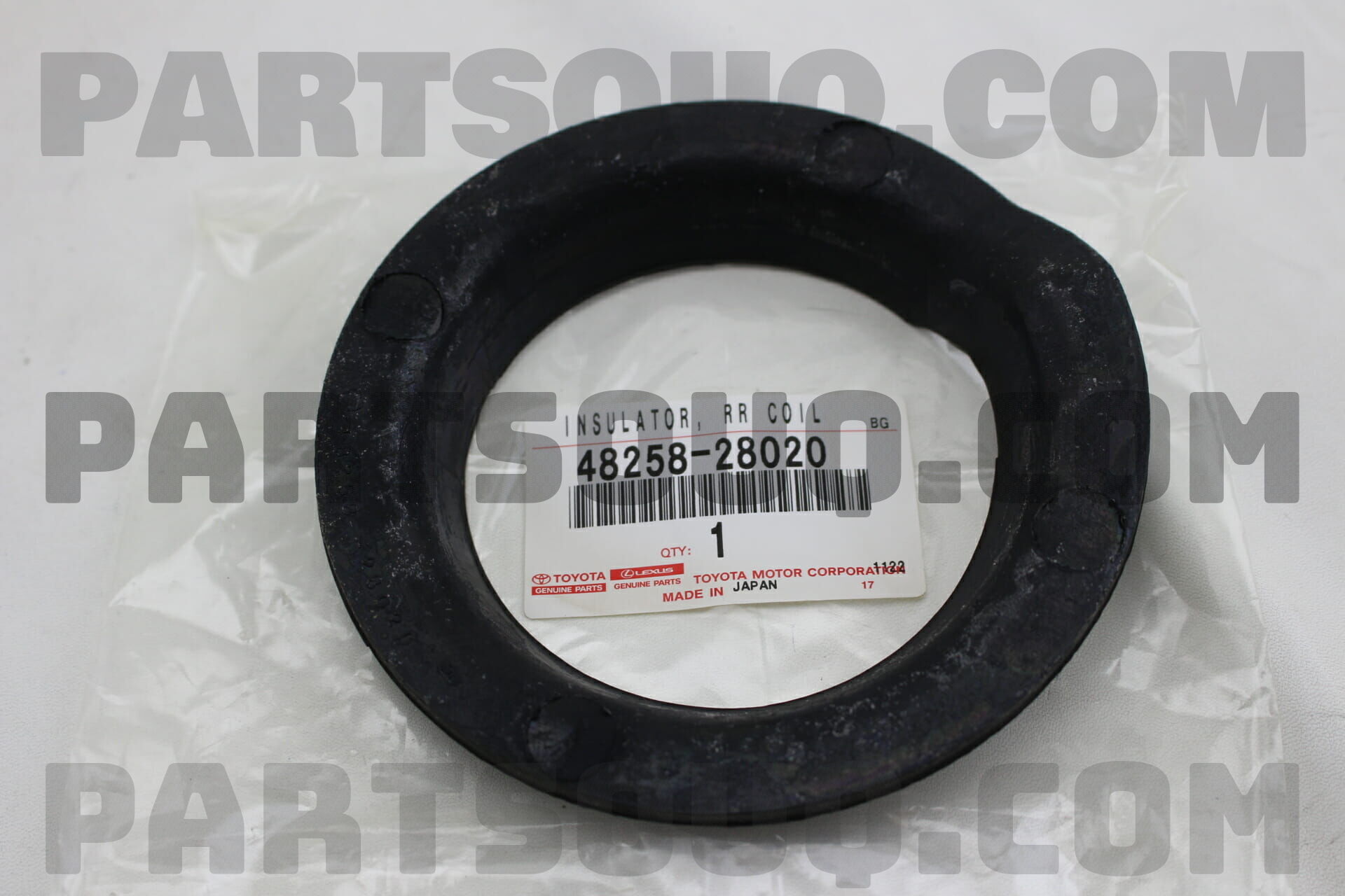 INSULATOR, REAR COIL SPRING, LOWER, RH/LH 4825828020 | Toyota Parts ...