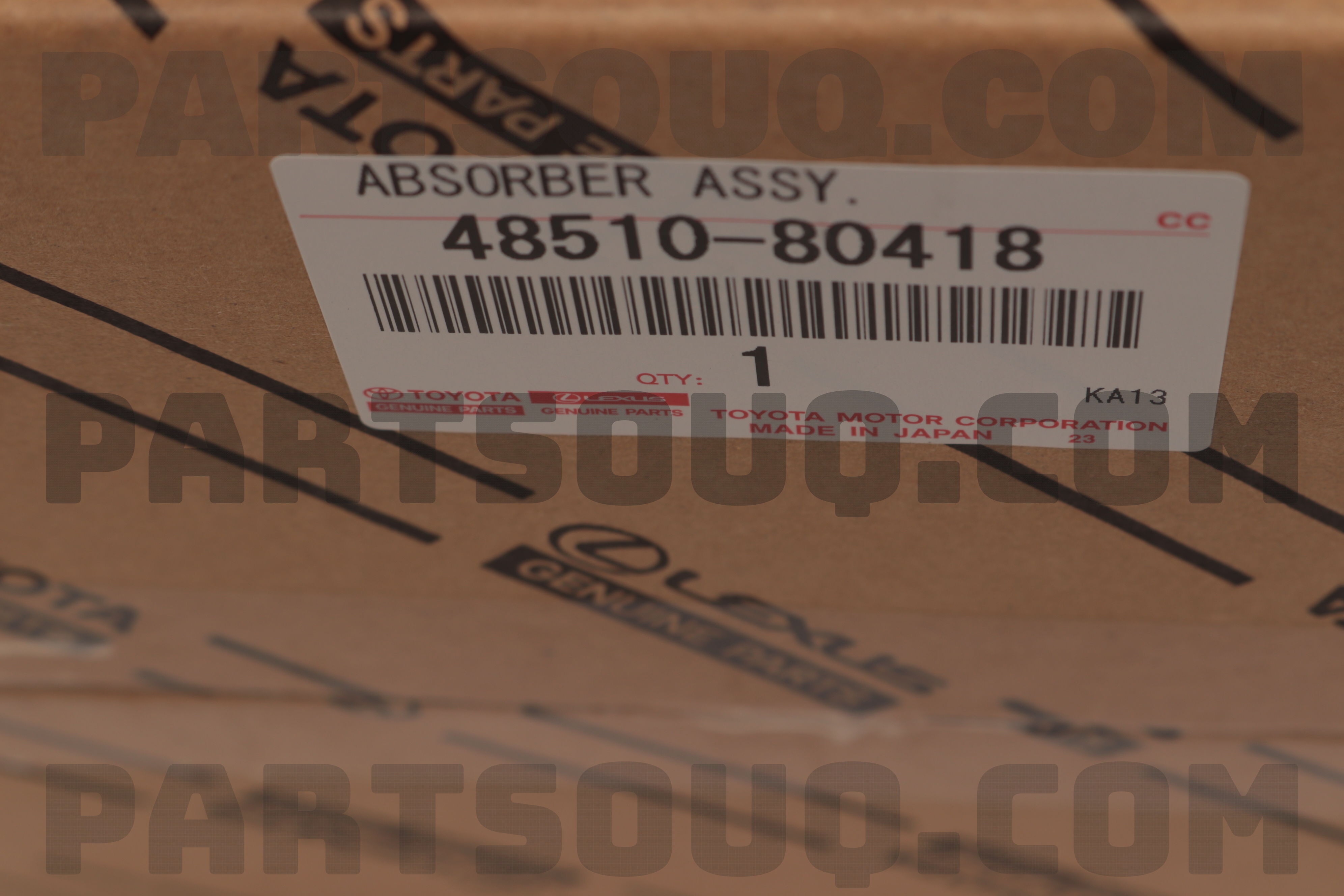 ABSORBER ASSY, SHOCK, FRONT RH 4851080418 | Toyota Parts | PartSouq