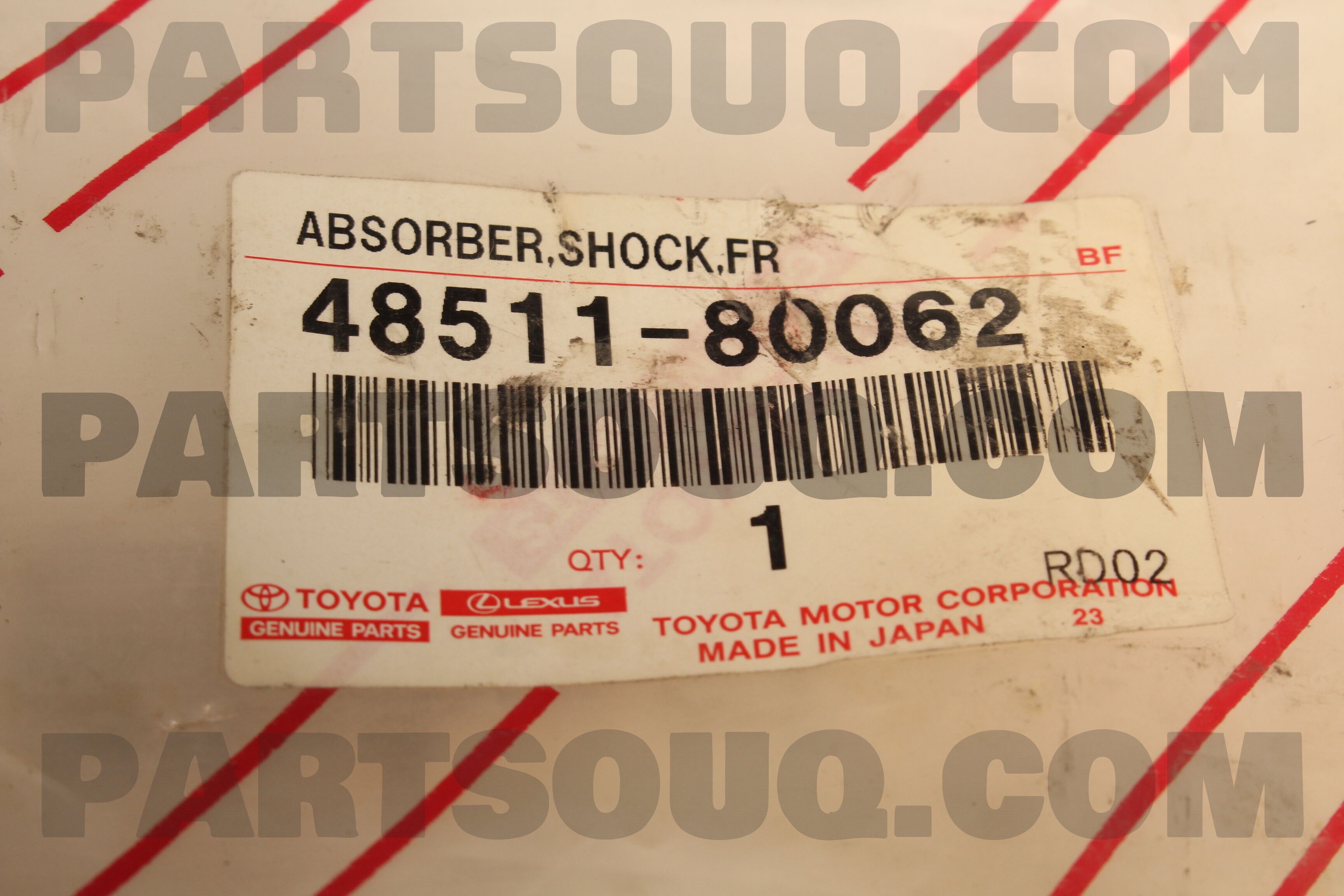 ABSORBER ASSY, SHOCK, FRONT, RH/LH 4851180062 | Toyota Parts | PartSouq
