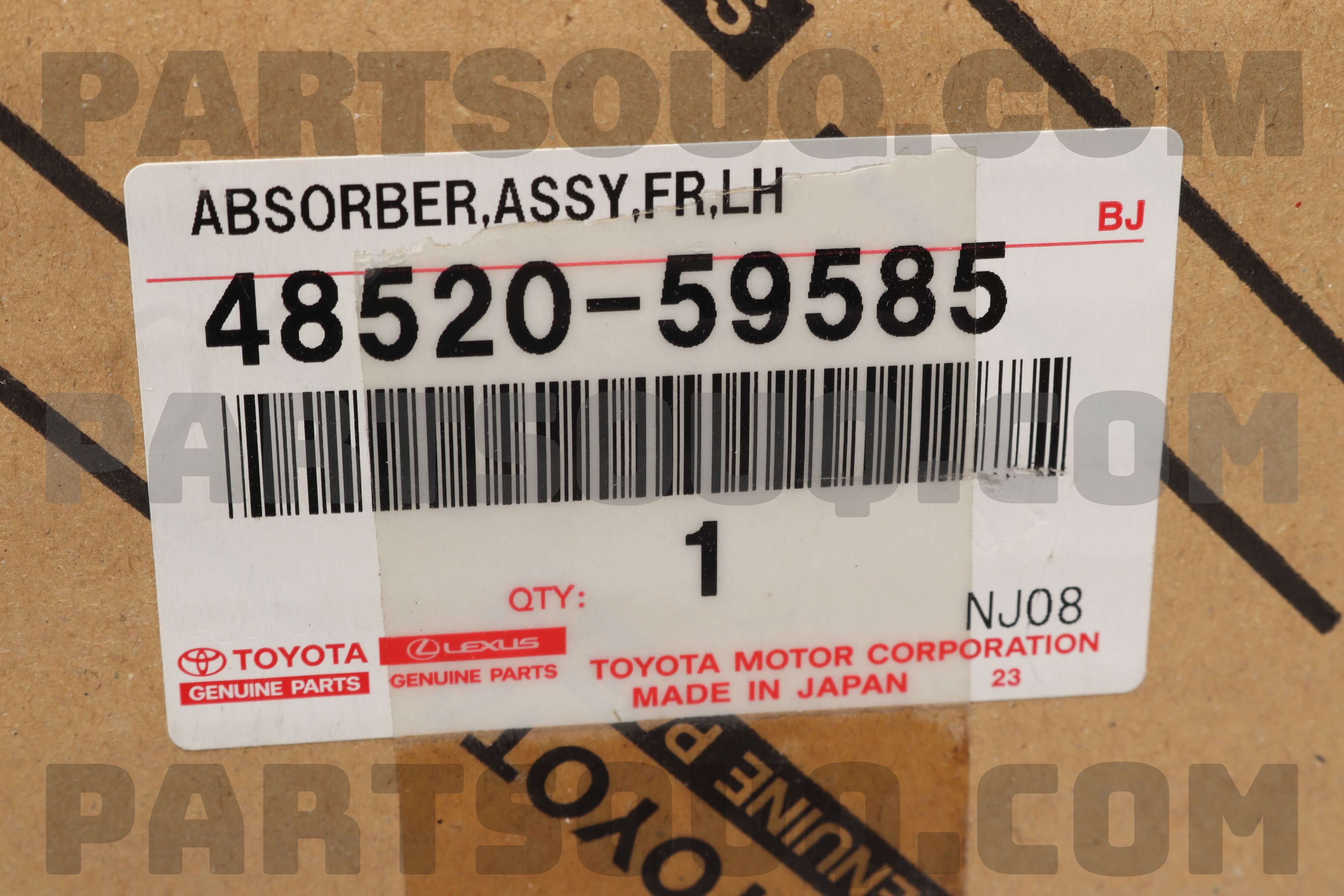 ABSORBER ASSY, SHOCK, FRONT LH 4852059585 | Toyota Parts | PartSouq