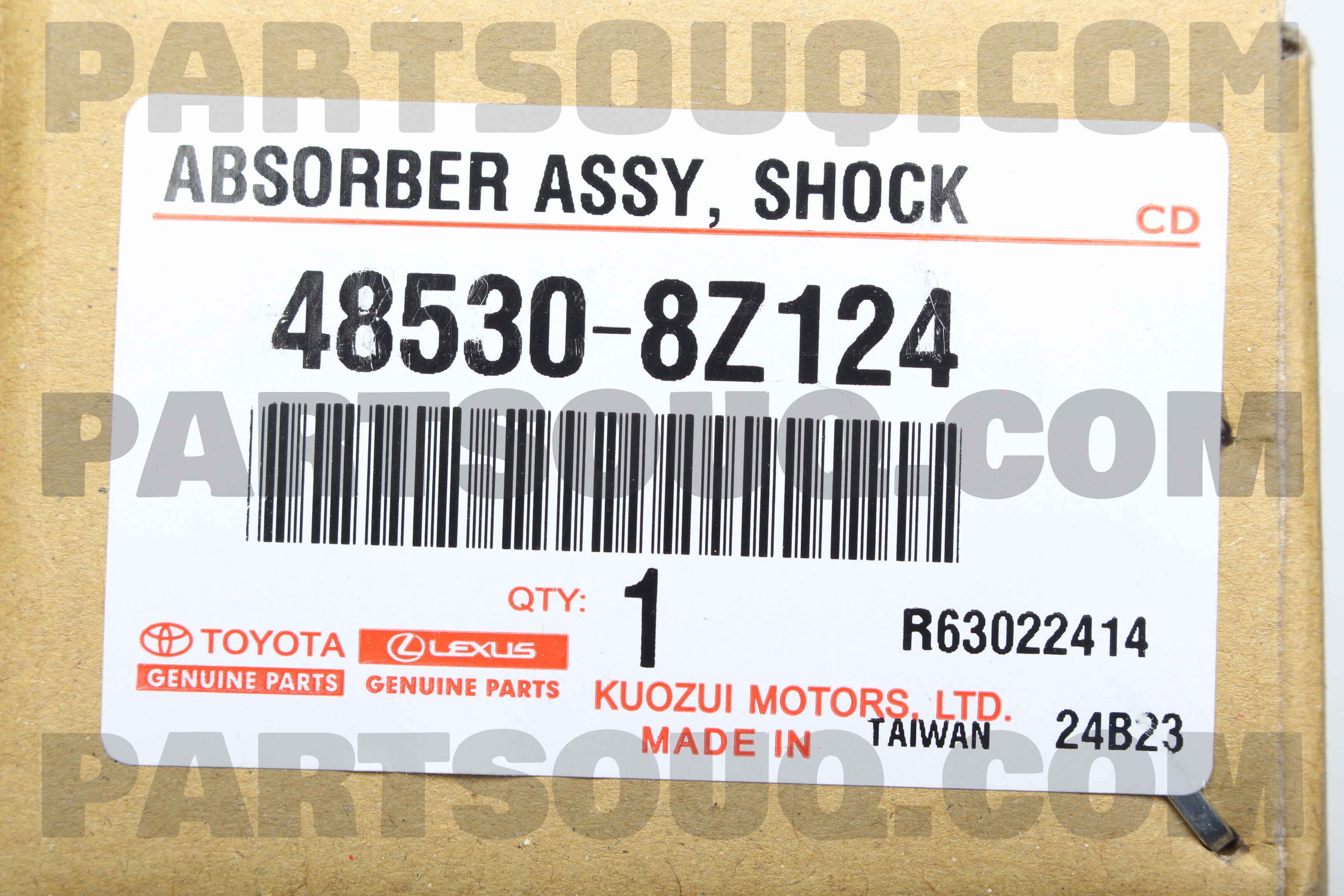 ABSORBER ASSY SHOCK 485308Z124 | Toyota Parts | PartSouq
