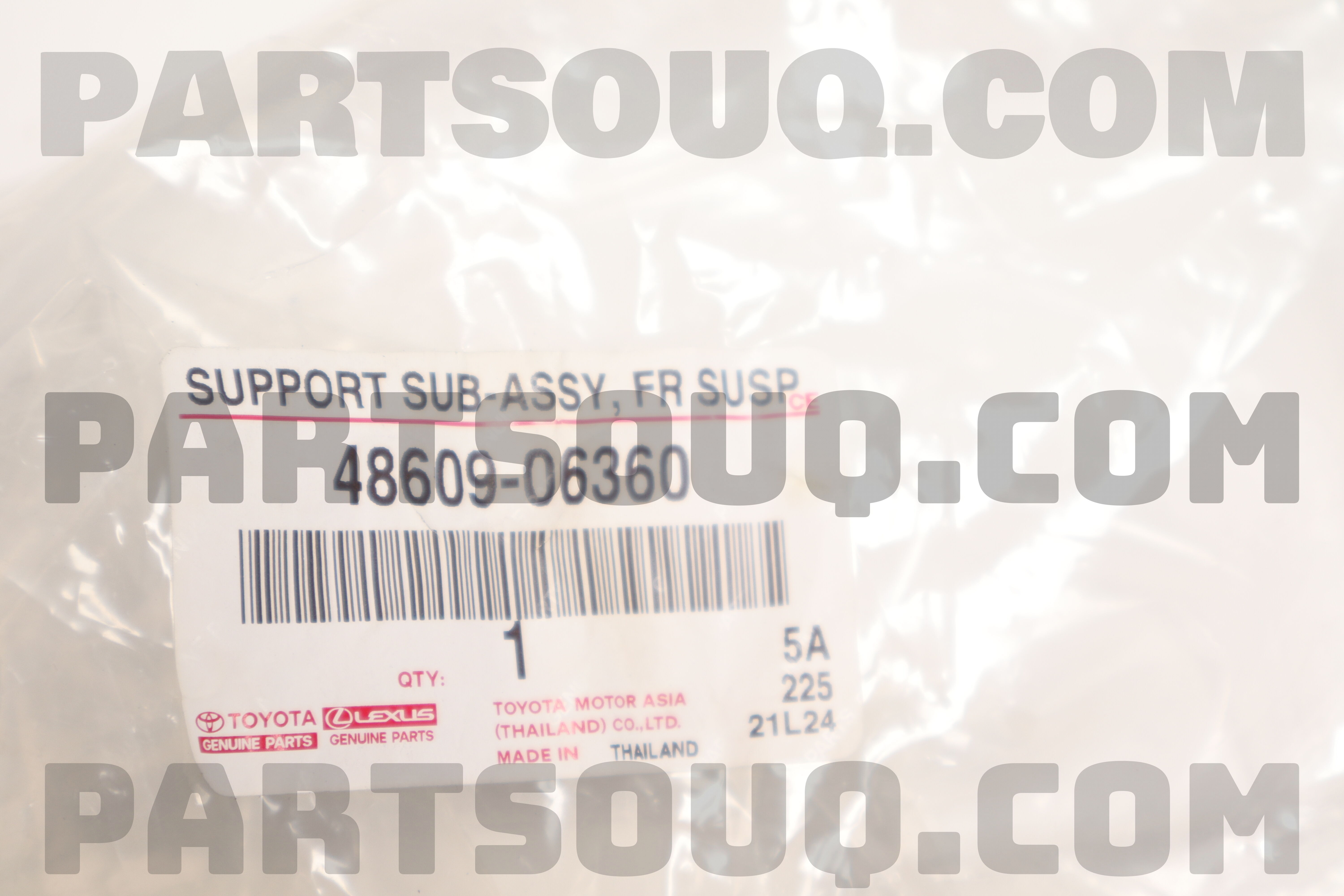 SUPPORT SUB-ASSY, FRONT SUSPENSION, RH/LH 4860933230 | Toyota Parts ...