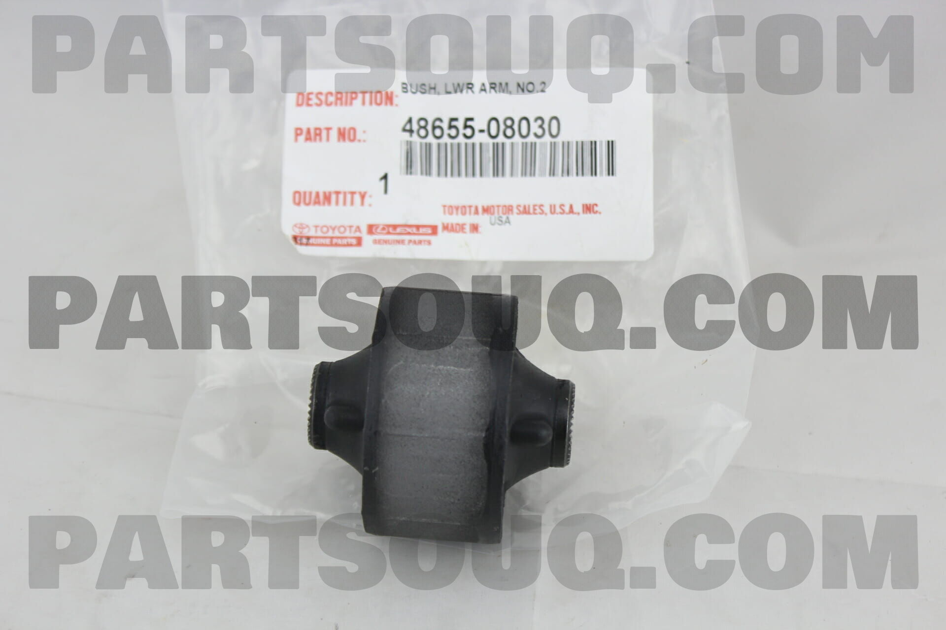 BUSH, FRONT LOWER ARM, NO.2, RH/LH 4865508030 | Toyota Parts | PartSouq