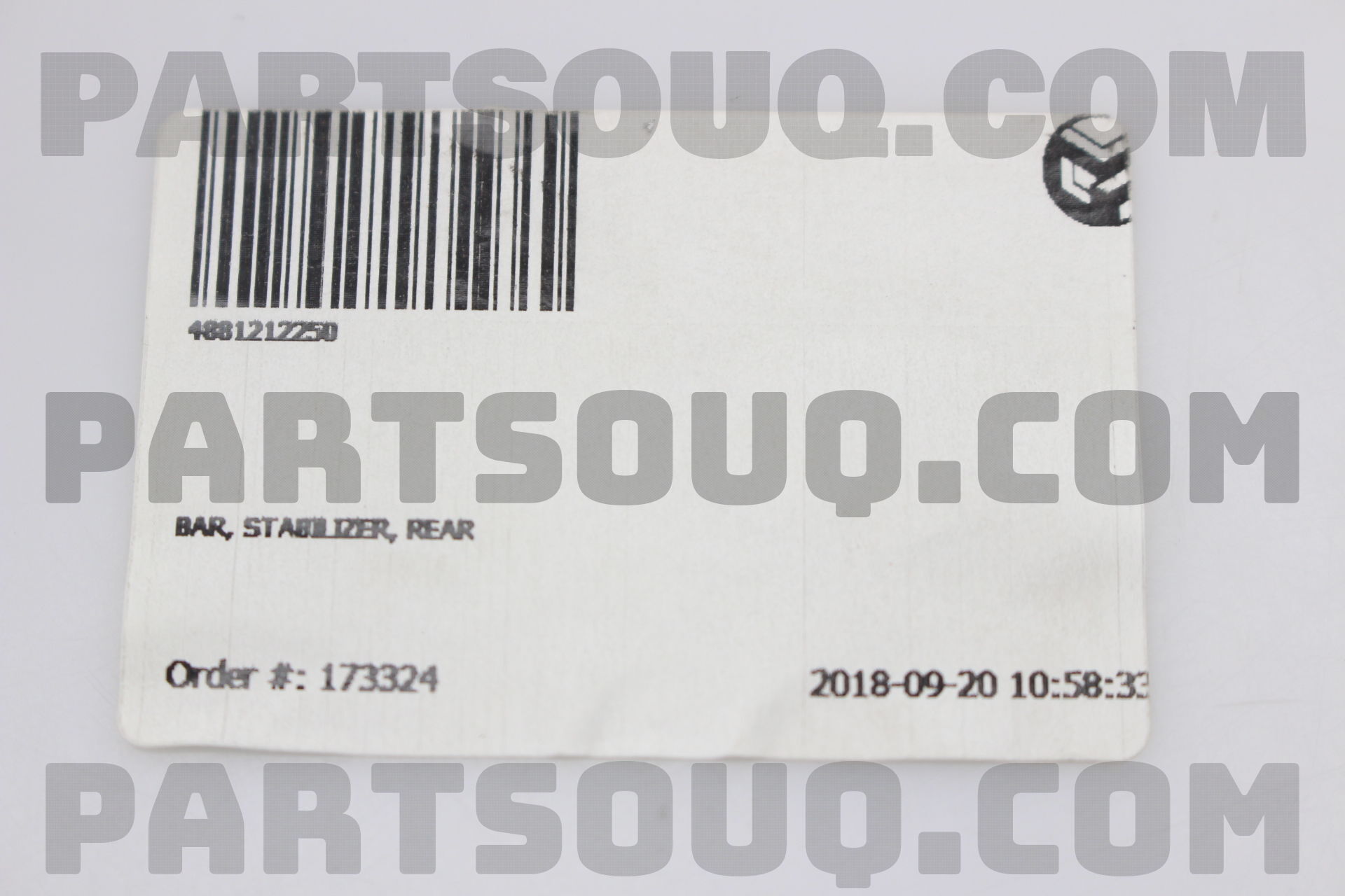 BAR, STABILIZER, REAR 4881212250 | Toyota Parts | PartSouq