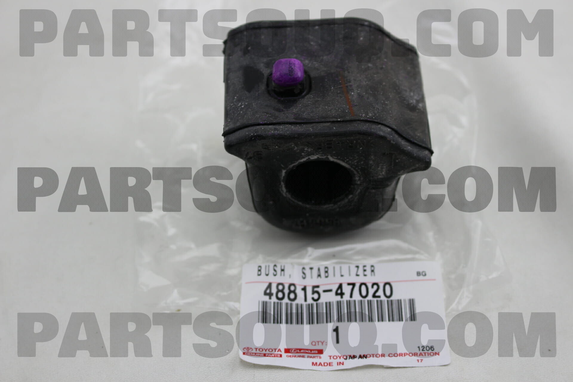 BUSH, FRONT STABILIZER BAR, LH 4881547020 | Toyota Parts | PartSouq