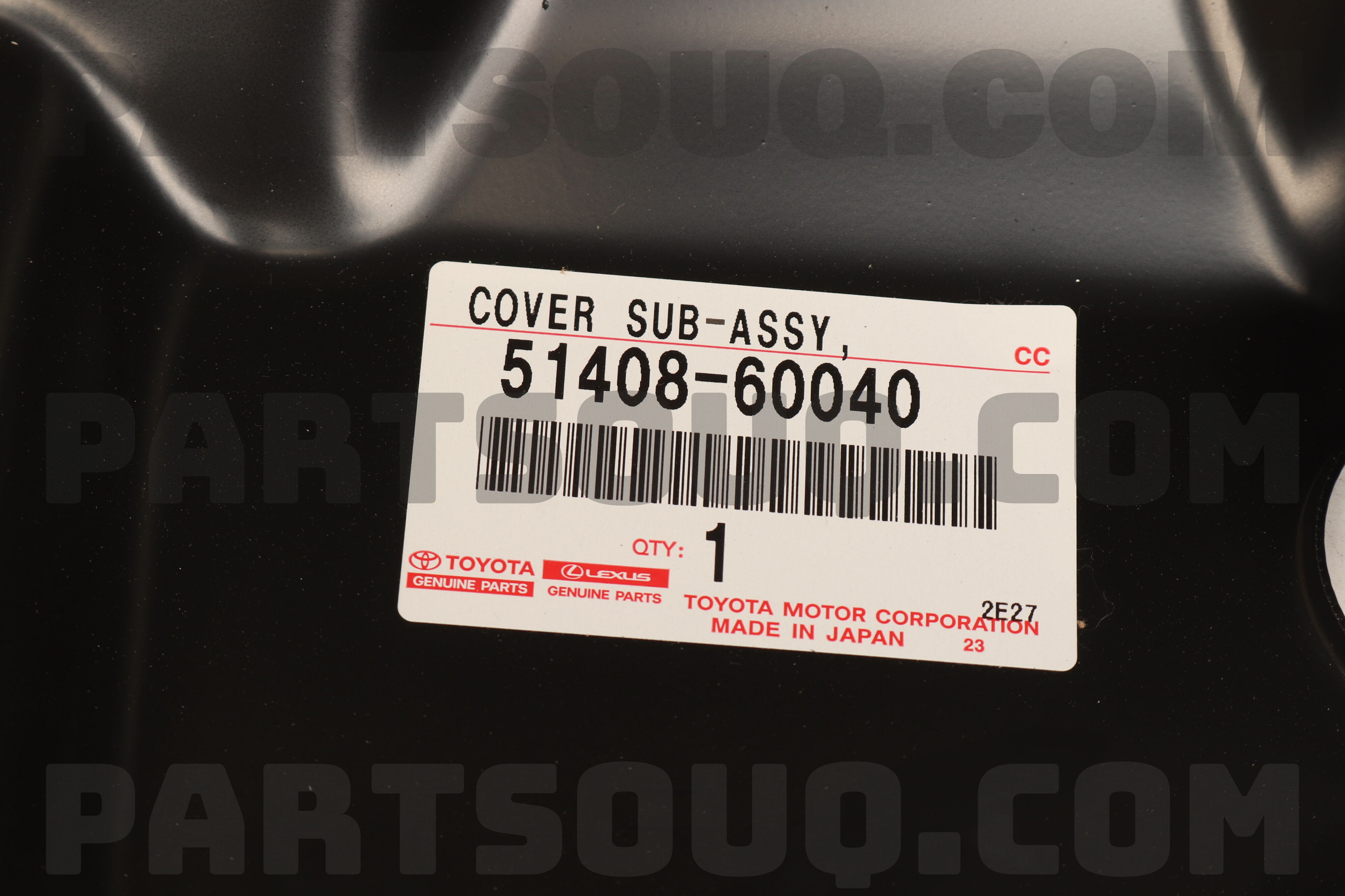 COVER SUB-ASSY, ENGINE UNDER, RH 5140860040 | Toyota Parts | PartSouq