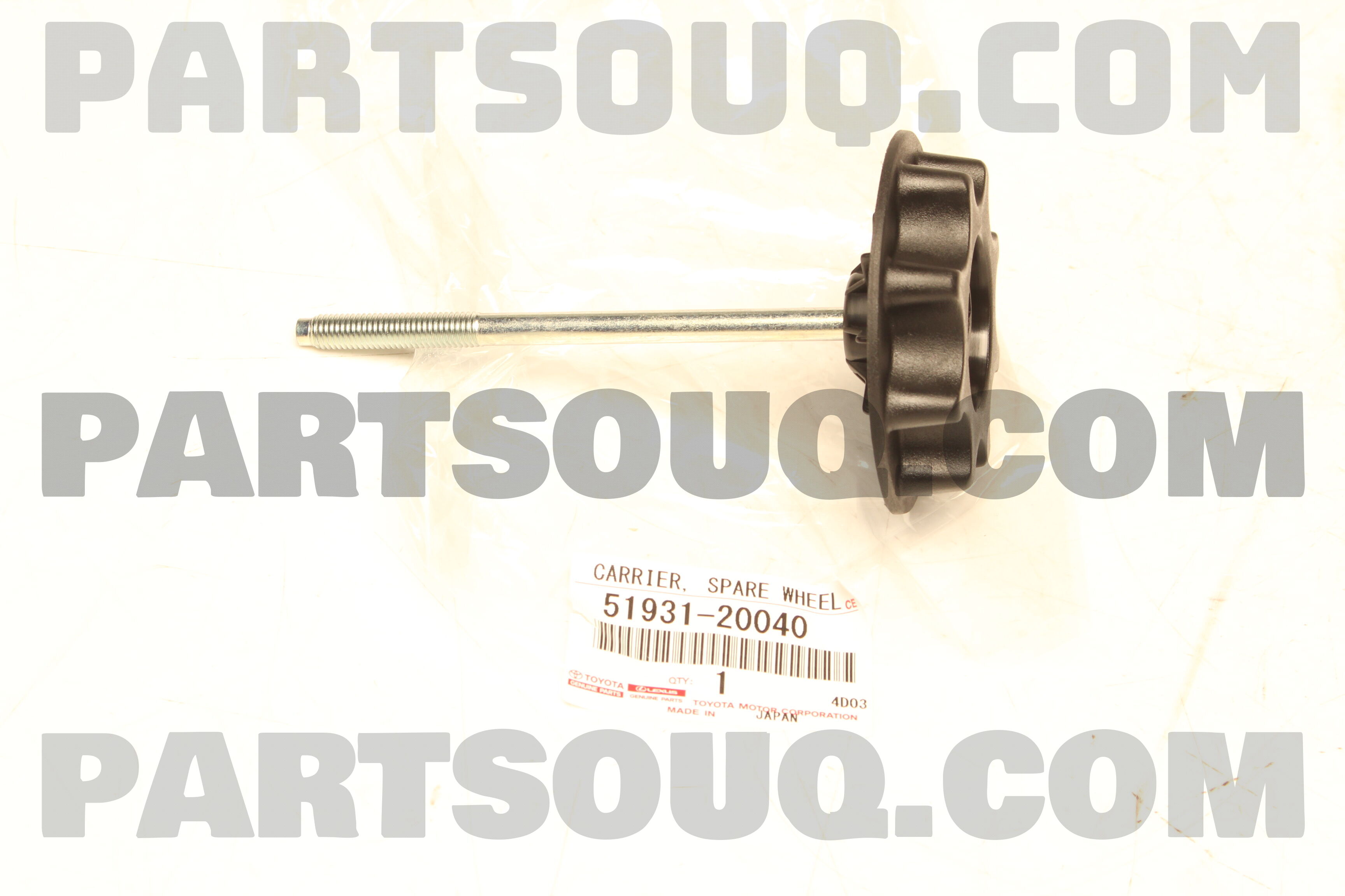 CARRIER, SPARE WHEEL, NO.1 5193120040 | Toyota Parts | PartSouq