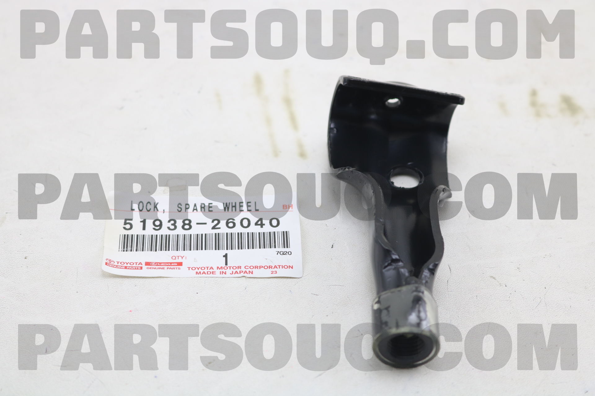 LOCK, SPARE WHEEL CARRIER 5193826040 | Toyota Parts | PartSouq
