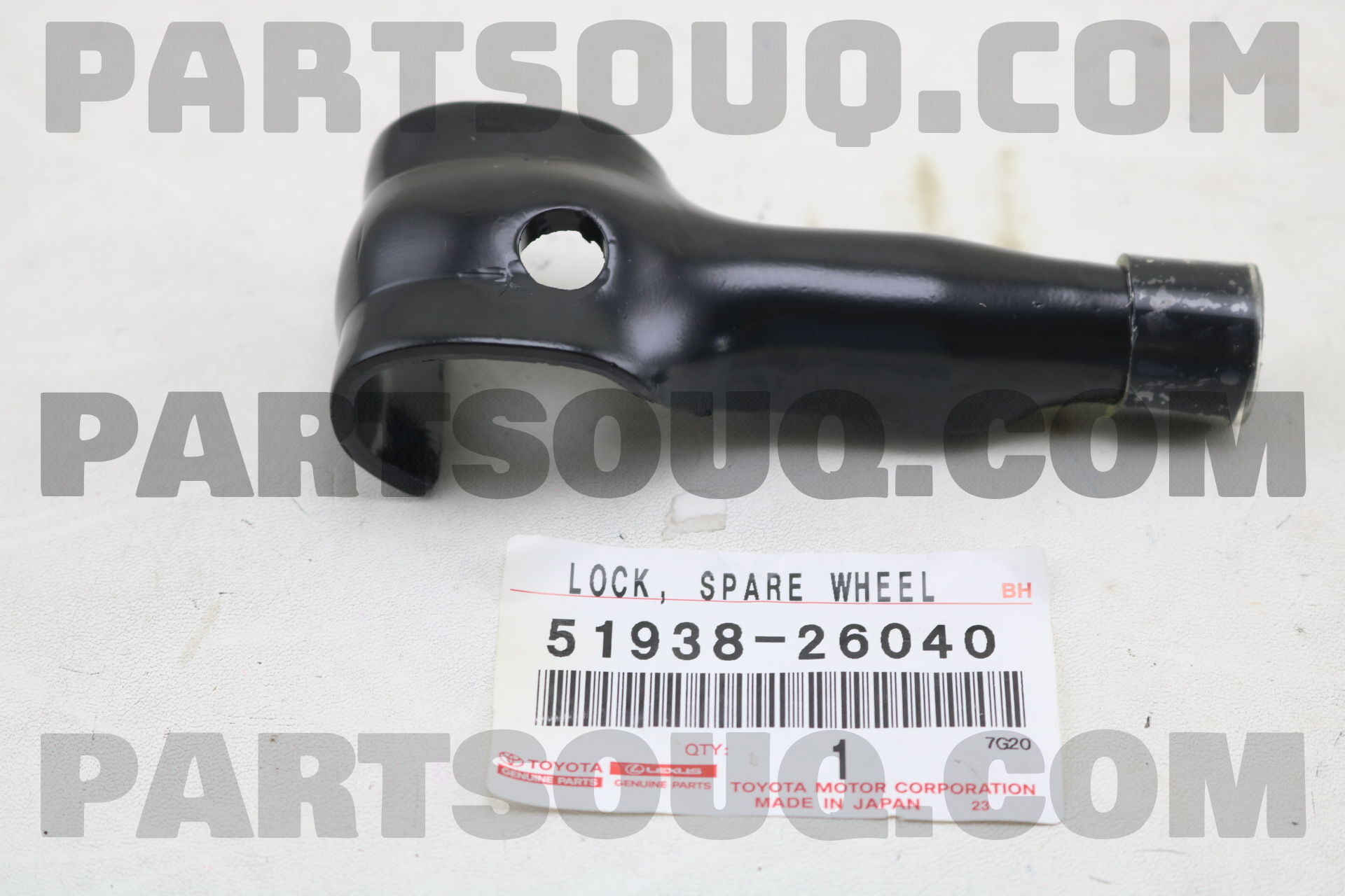 LOCK, SPARE WHEEL CARRIER 5193826040 | Toyota Parts | PartSouq