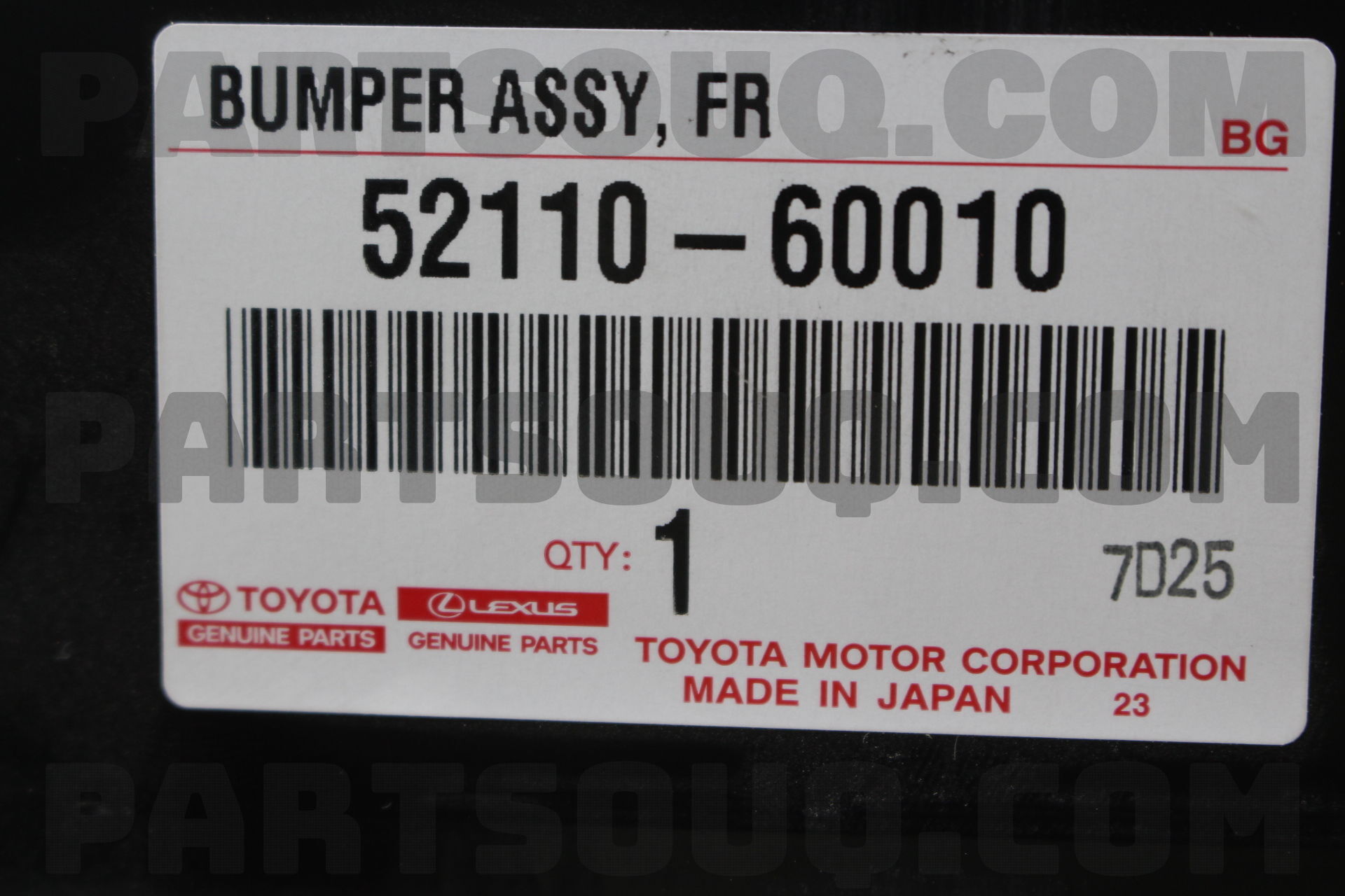 REINFORCEMENT SUB-ASSY, FRONT BUMPER 5211060010 | Toyota Parts | PartSouq