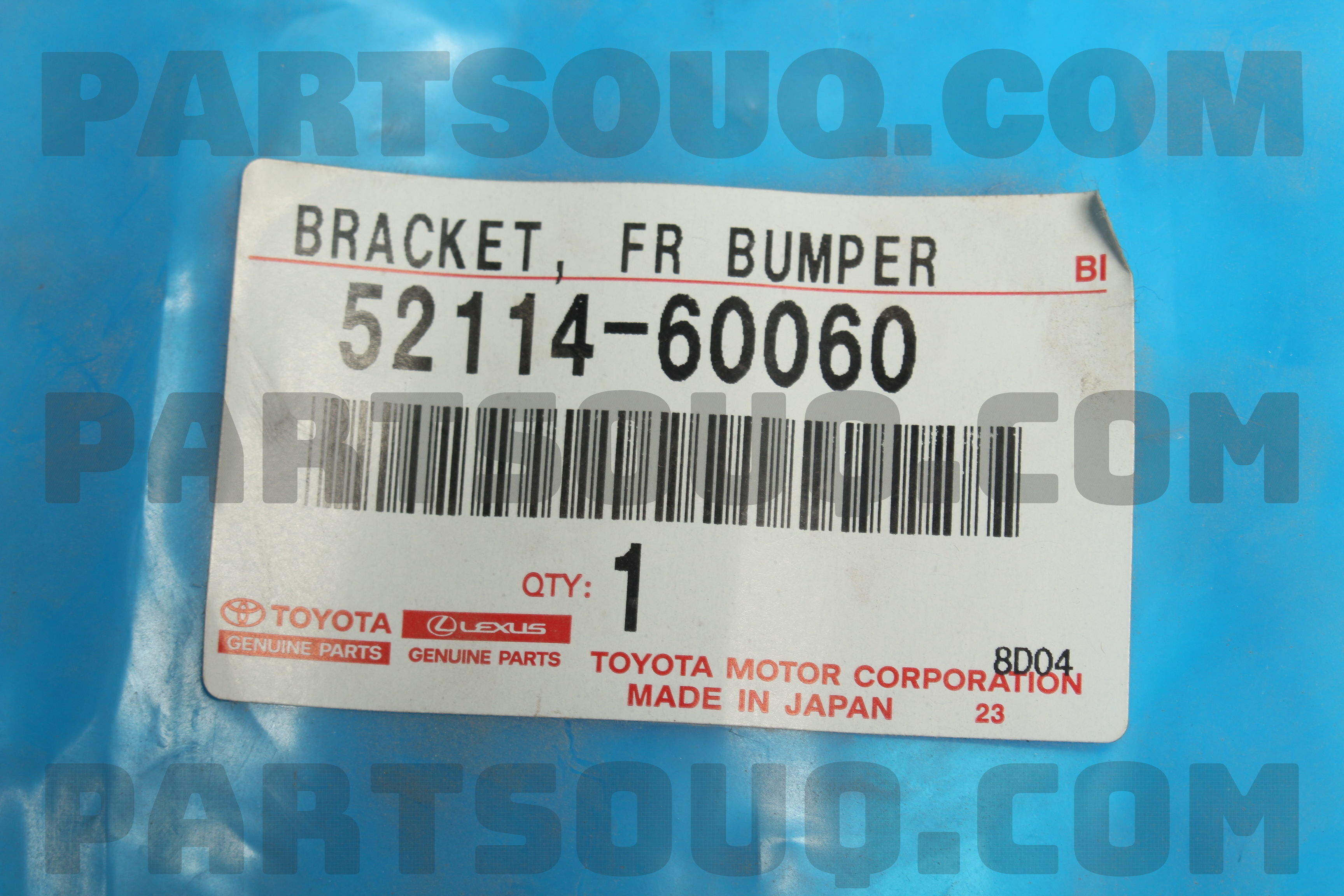 BRACKET, FRONT BUMPER EXTENTION MOUNTING 5211460060 | Toyota Parts ...