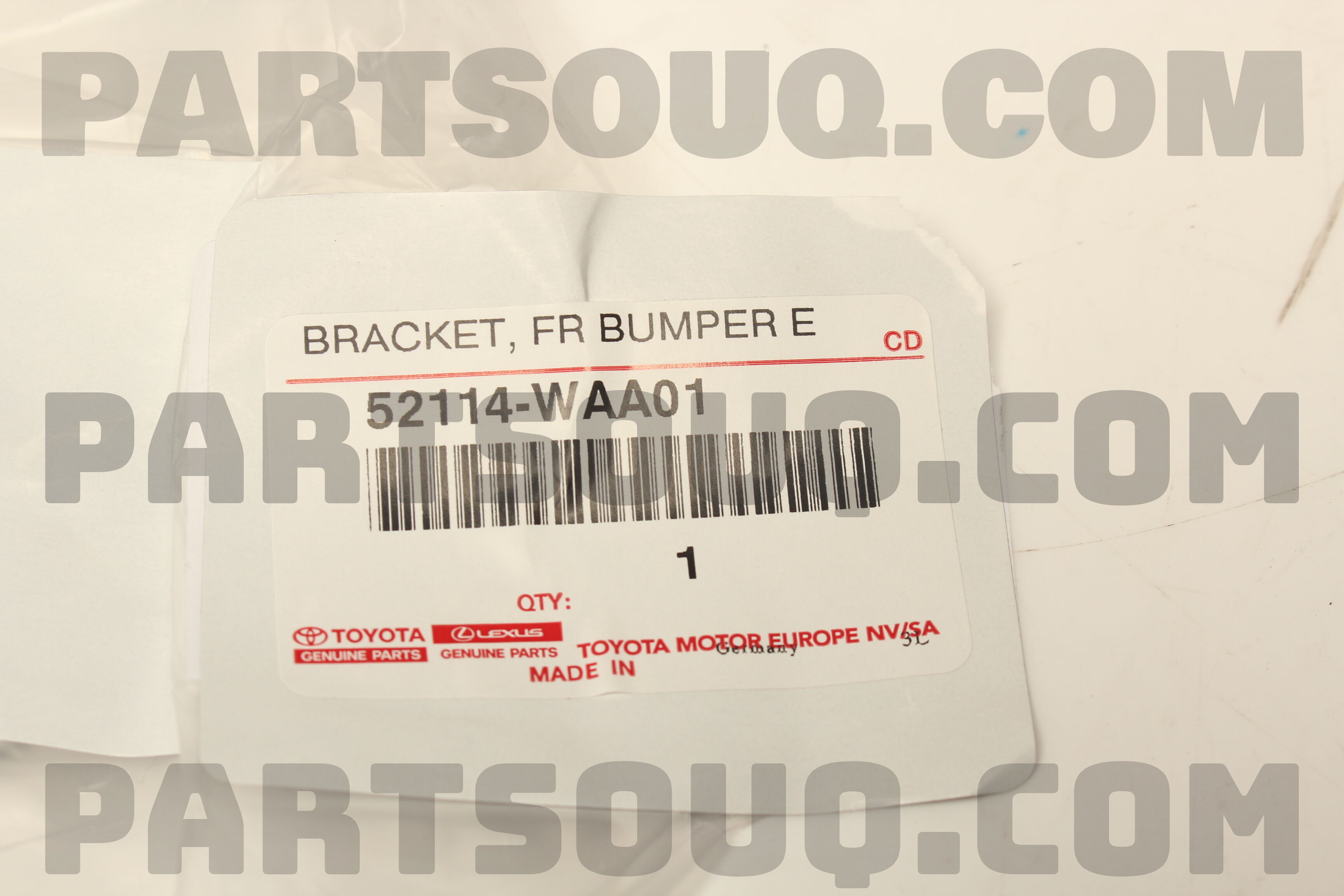 BRACKET FRONT BUMPER EXTENSION MOUNTING 52114WAA01 | Toyota Parts ...