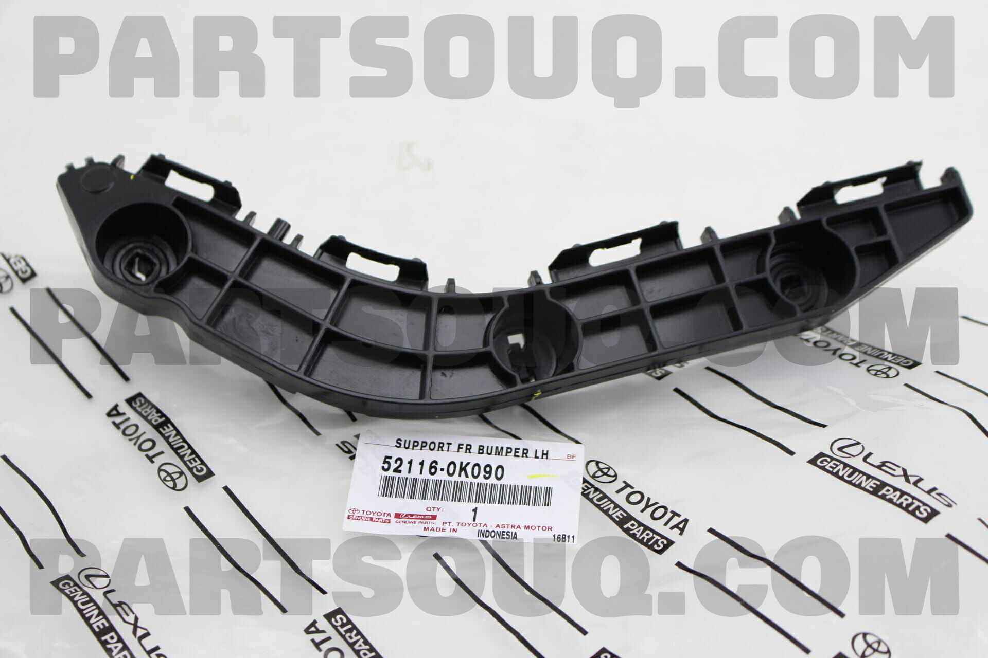 SUPPORT, FRONT BUMPER SIDE, LH 521160K090 | Toyota Parts | PartSouq