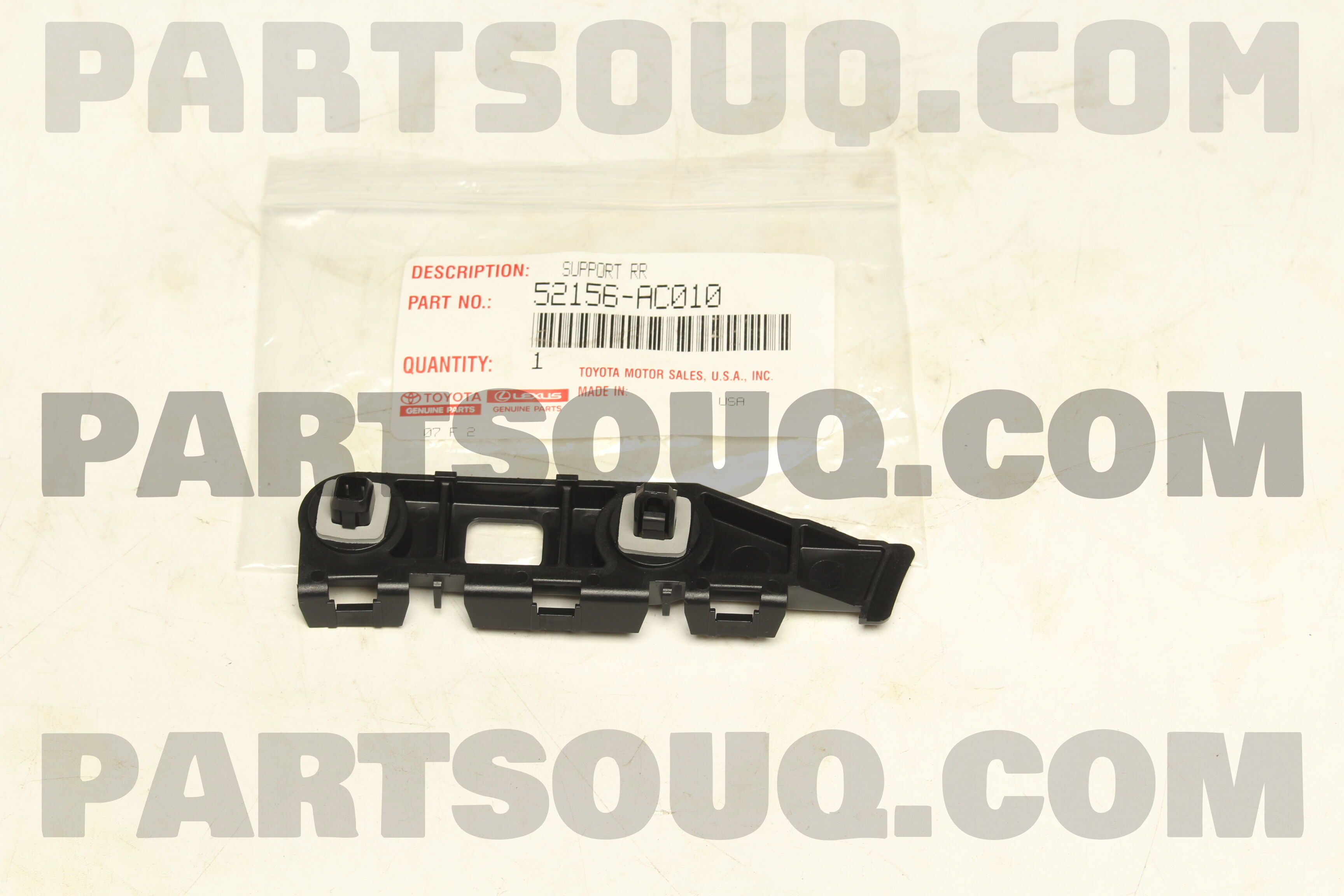 SUPPORT, REAR BUMPER SIDE, LH 52156AC010 | Toyota Parts | PartSouq