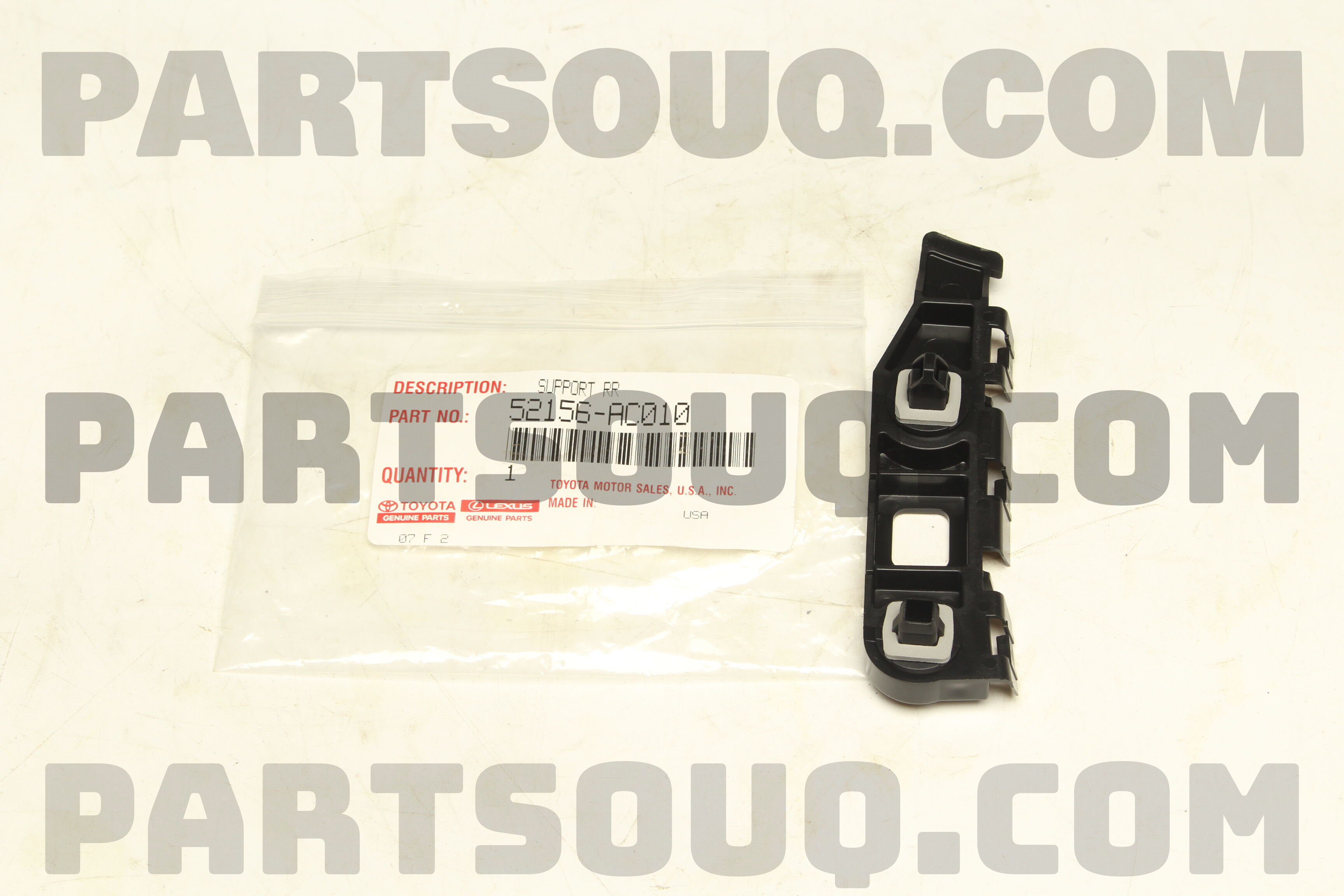 SUPPORT, REAR BUMPER SIDE, LH 52156AC010 | Toyota Parts | PartSouq