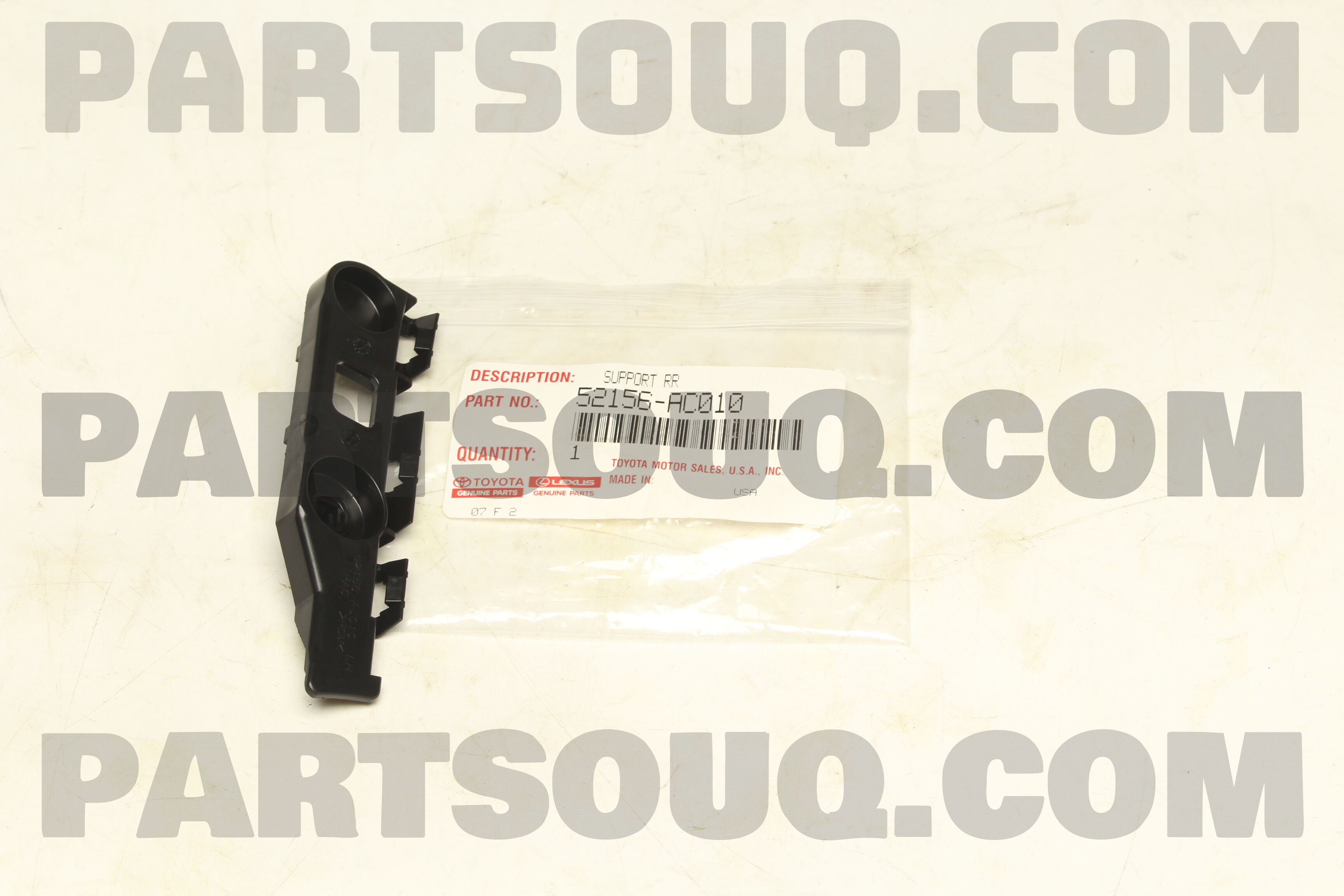 SUPPORT, REAR BUMPER SIDE, LH 52156AC010 | Toyota Parts | PartSouq