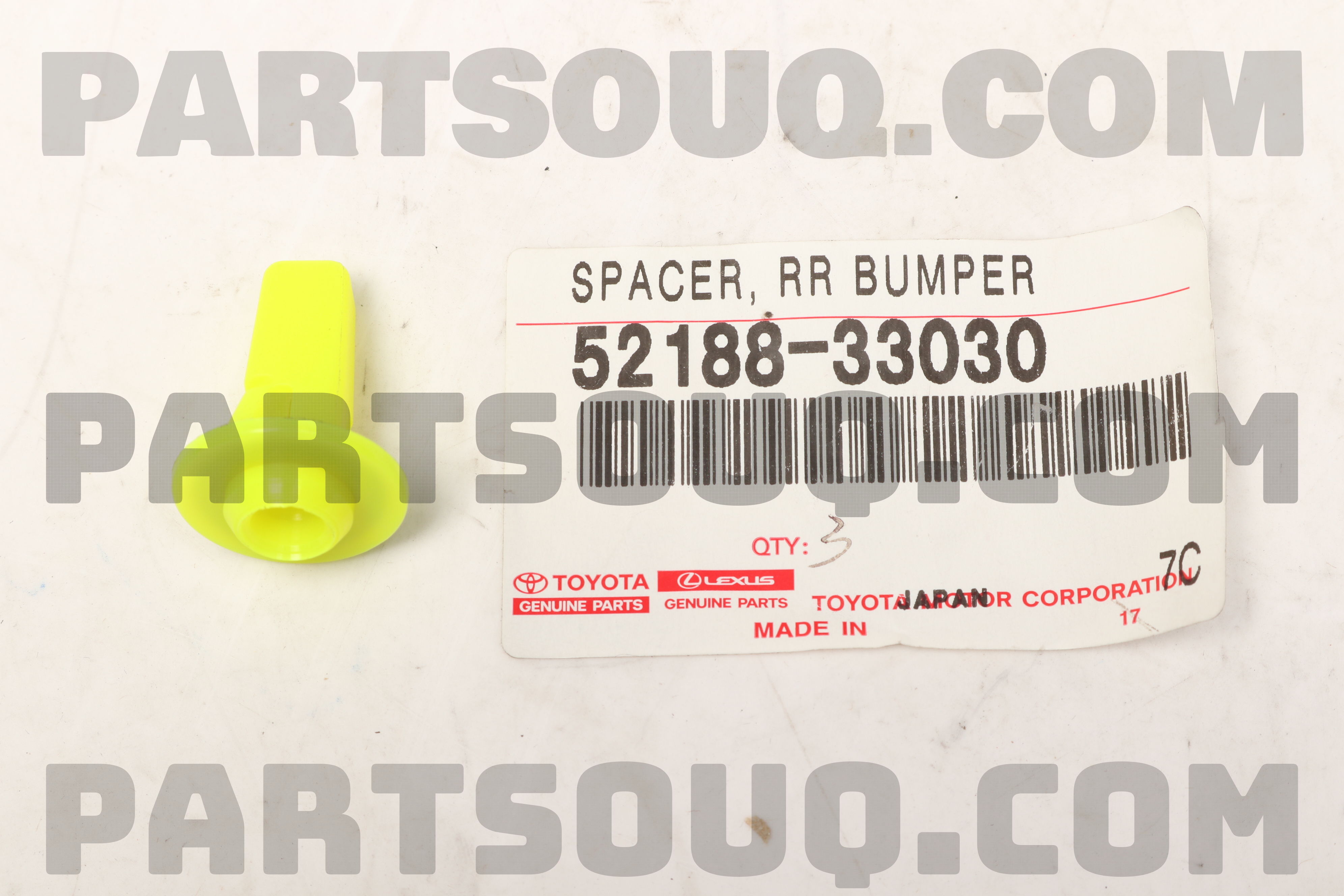 SPACER, REAR BUMPER MOUNTING 5218833030 | Toyota Parts | PartSouq