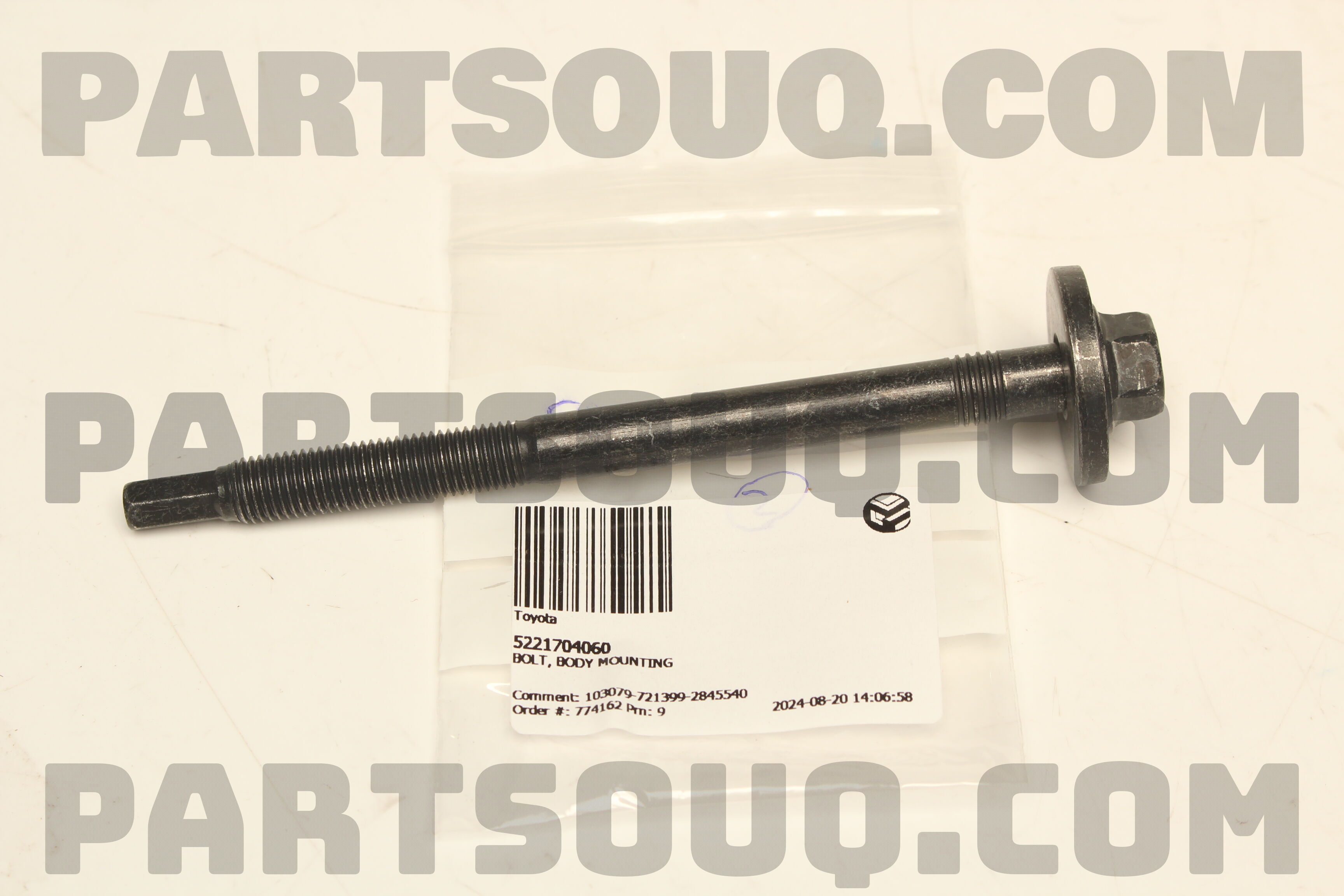 BOLT, BODY MOUNTING 5221704060 | Toyota Parts | PartSouq