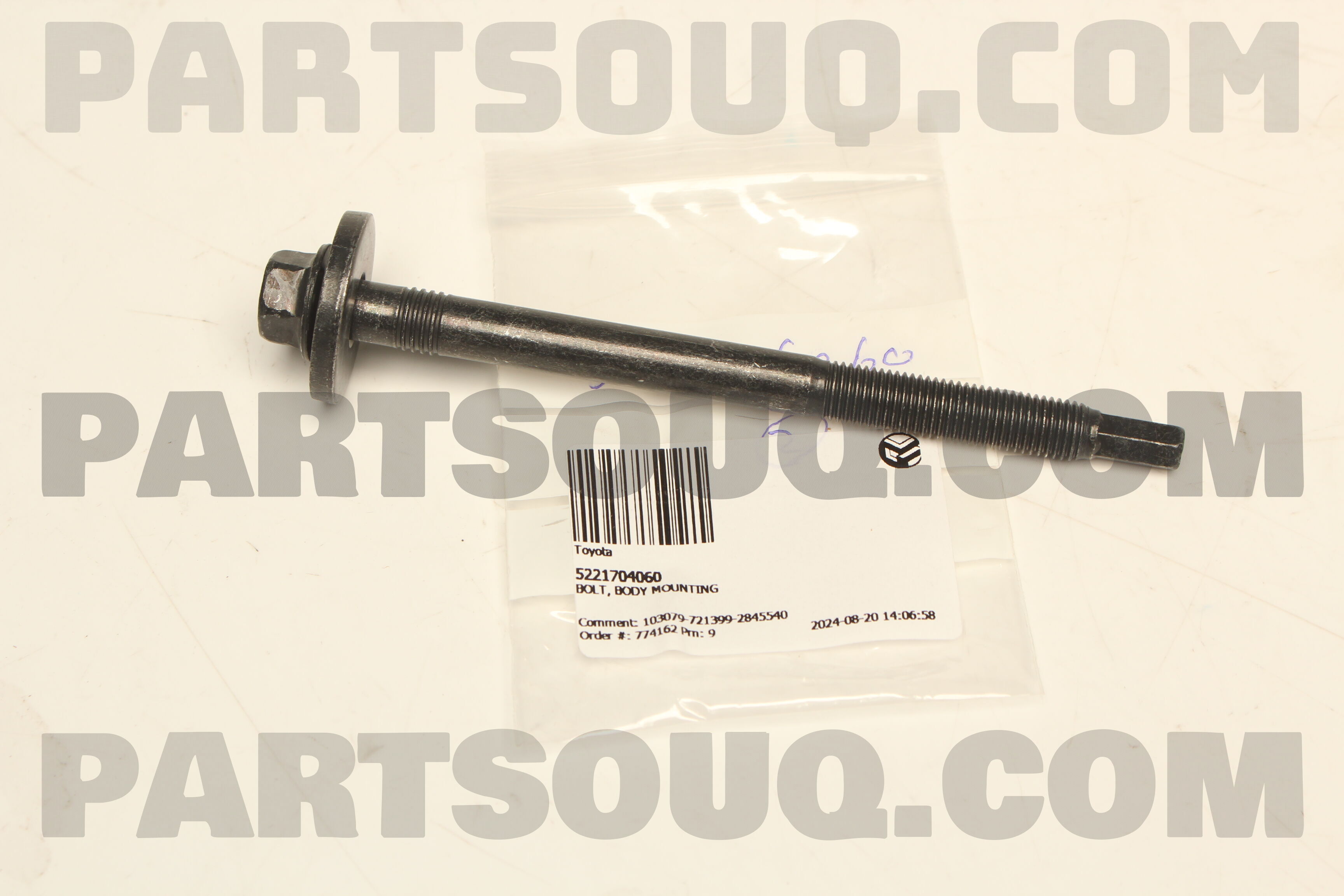 BOLT, BODY MOUNTING 5221704060 | Toyota Parts | PartSouq