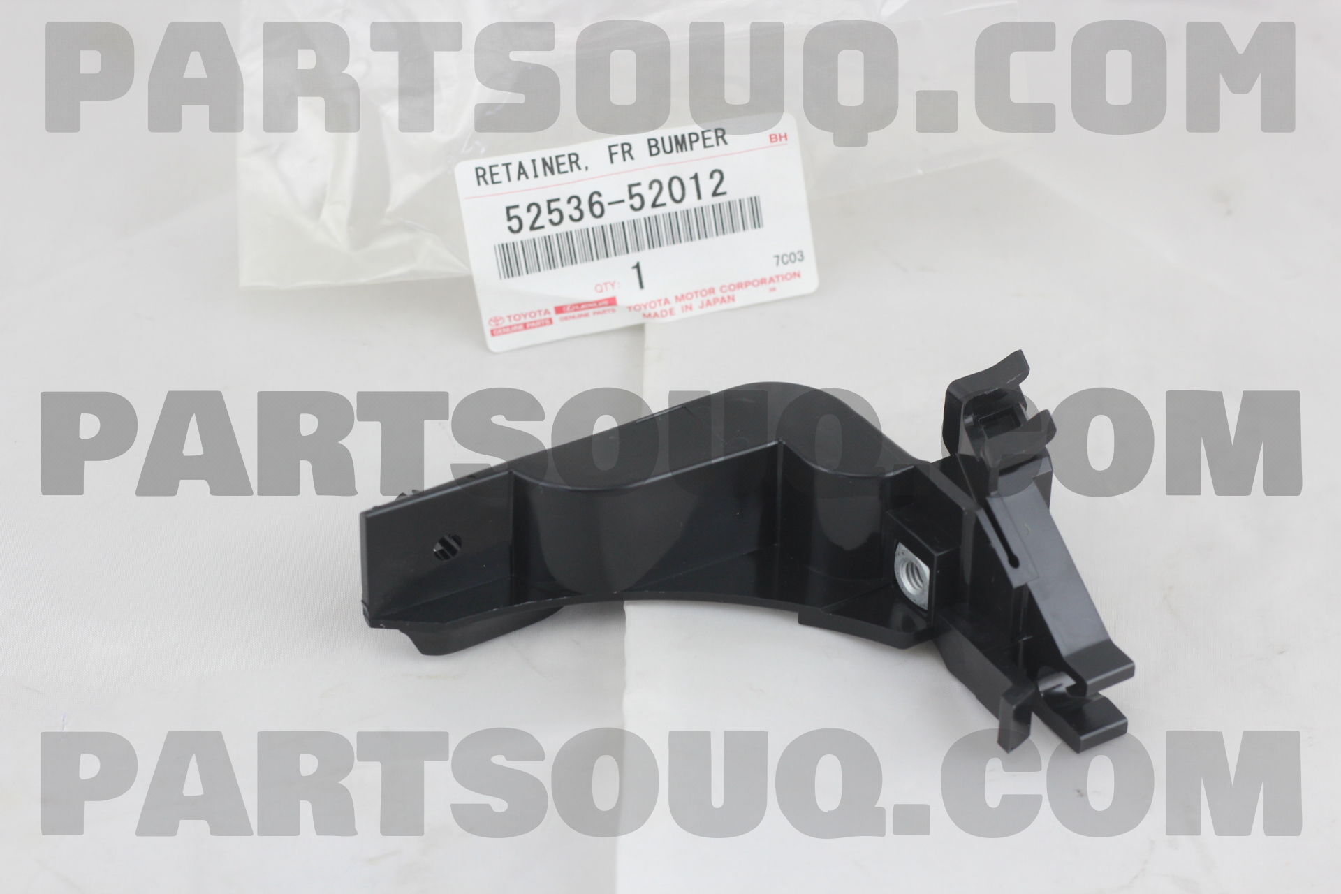 RETAINER, FRONT BUMPER SIDE, LH 5253652012 | Toyota Parts | PartSouq
