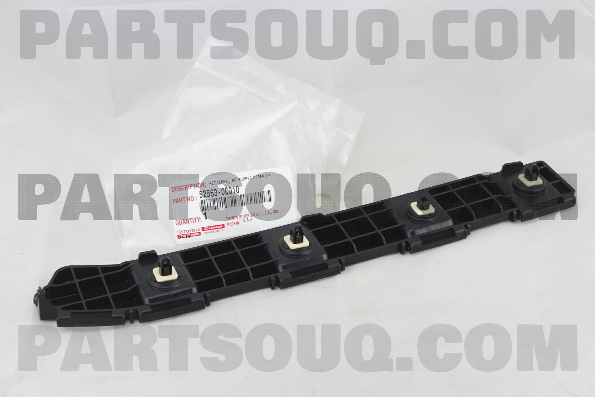 RETAINER, REAR BUMPER, UPPER LH 525630C010 | Toyota Parts | PartSouq