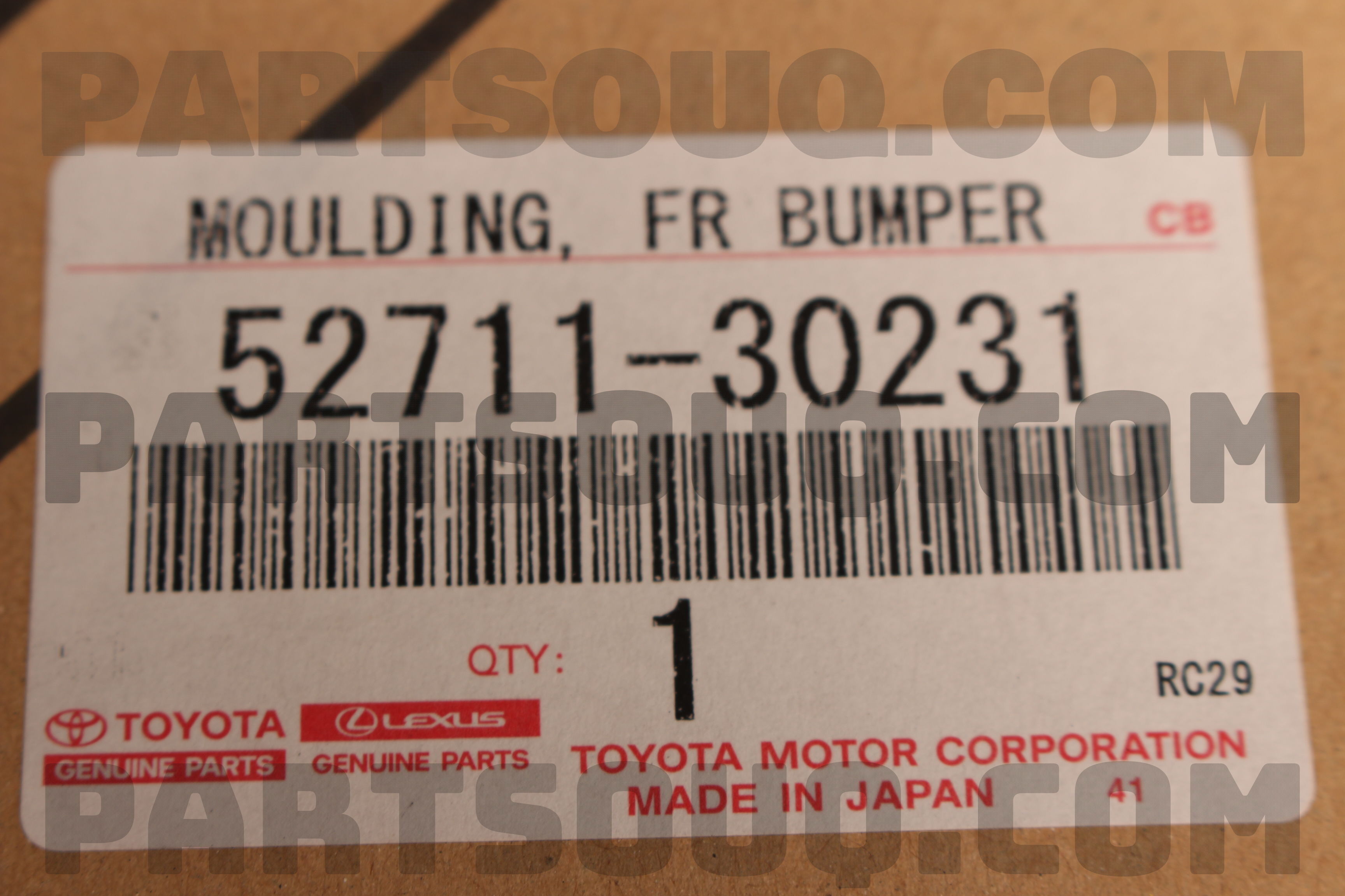 MOULDING, RADIATOR GRILLE 5271130231 | Toyota Parts | PartSouq