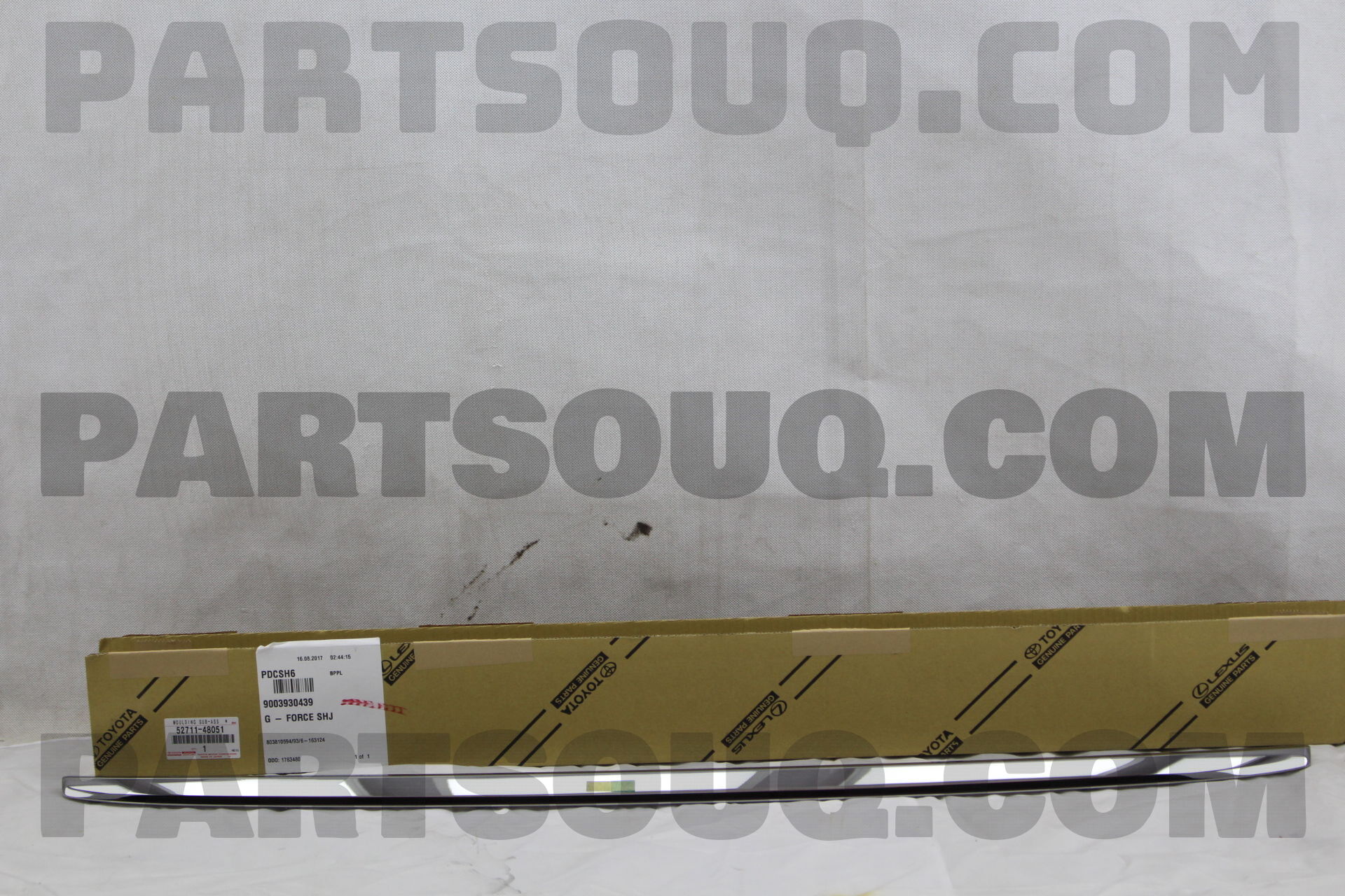 MOULDING, FRONT BUMPER 5271148041 | Toyota Parts | PartSouq