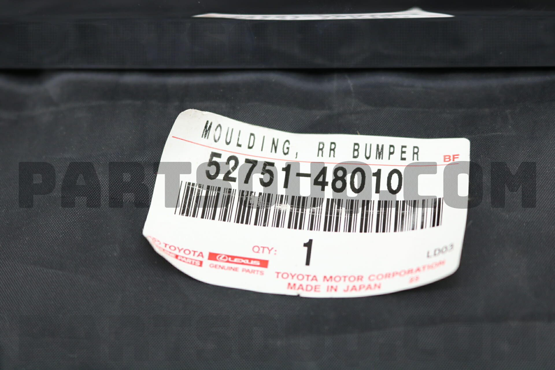 MOULDING, REAR BUMPER 5275148020 | Toyota Parts | PartSouq