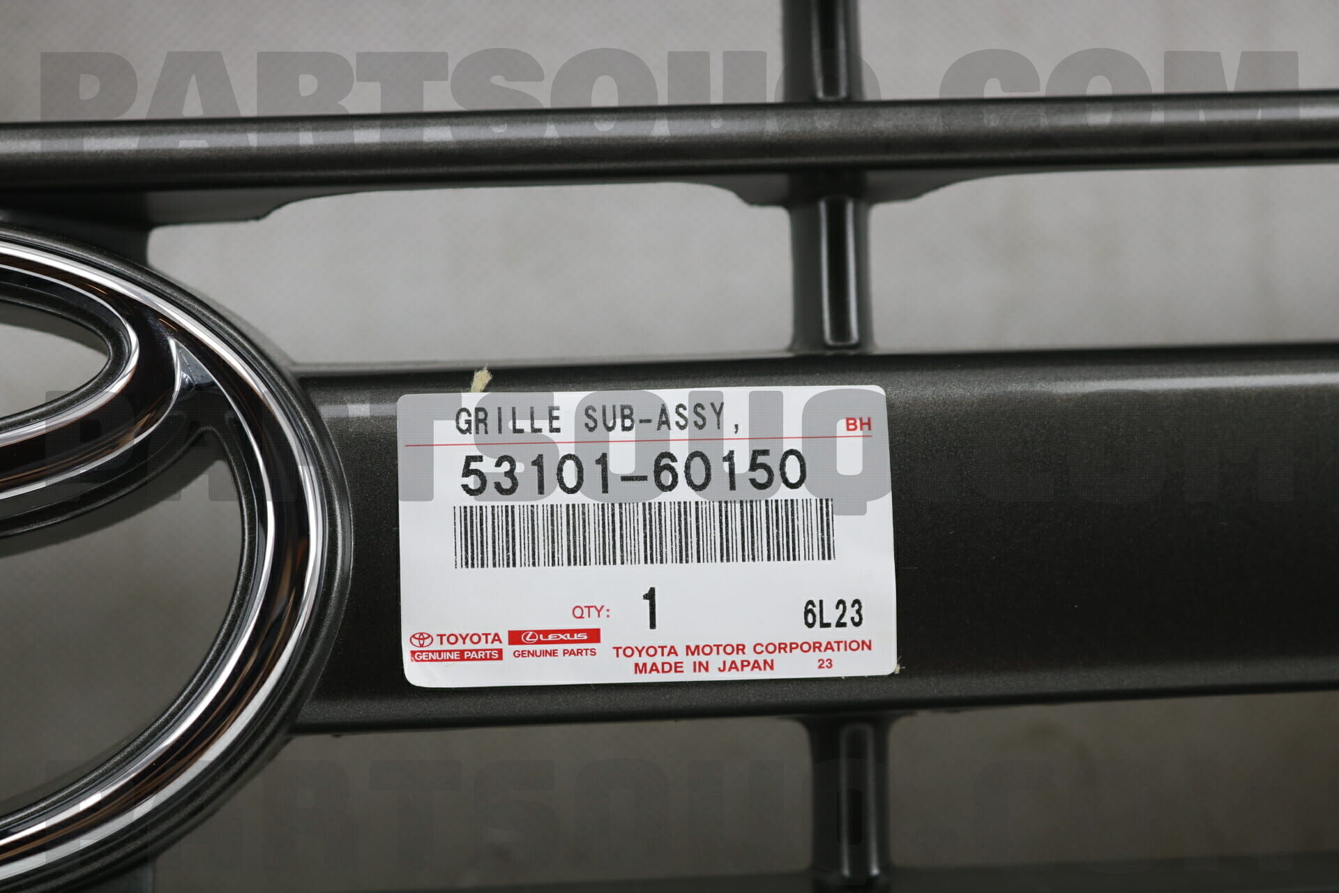 GRILLE, RADIATOR 5310160150 | Toyota Parts | PartSouq