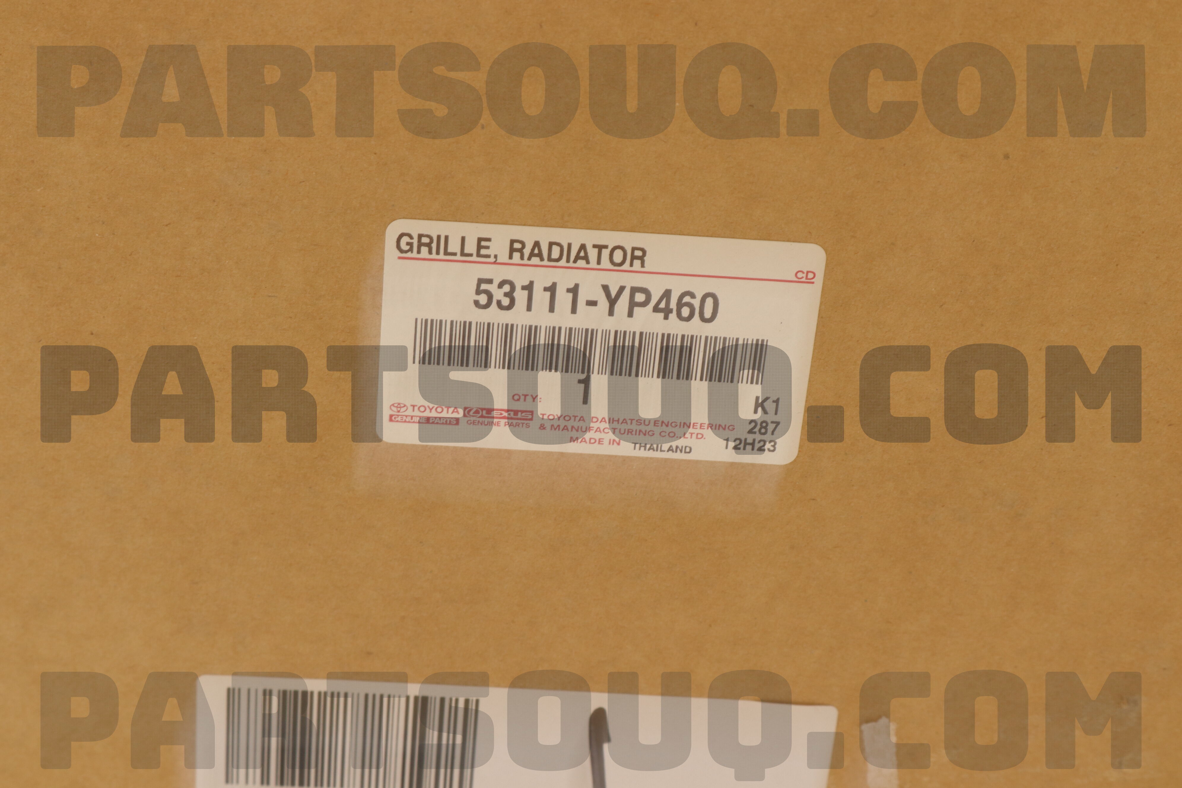 GRILLE RADIATOR 53111YP460 | Toyota Parts | PartSouq