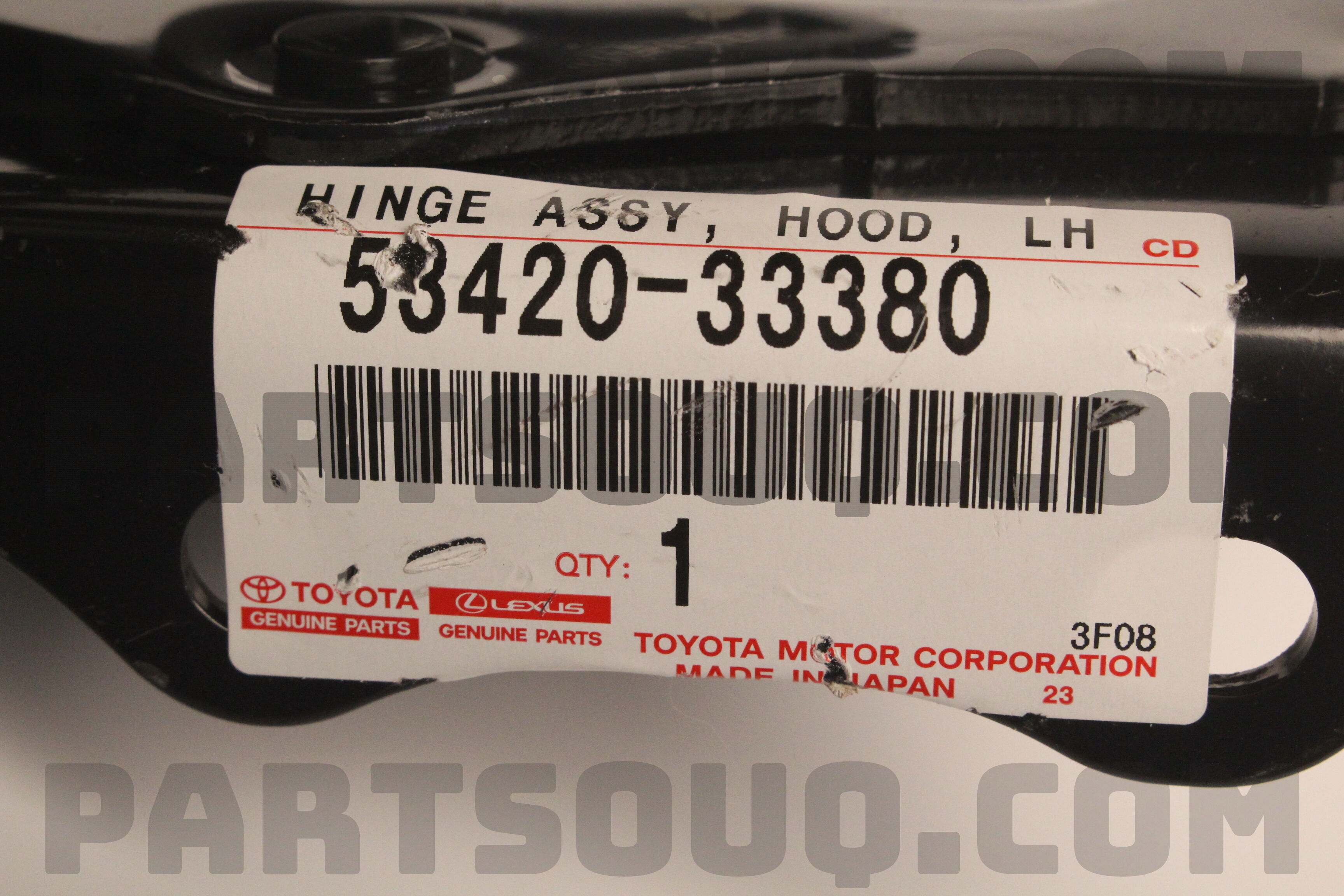 HINGE ASSY HOOD LH 5342033380 | Toyota Parts | PartSouq