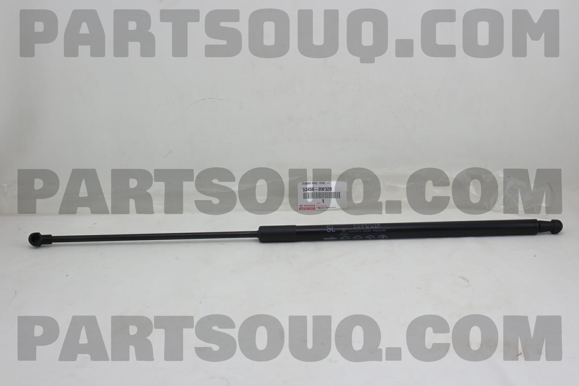 SUPPORT ASSY HOOD 534500W320 | Toyota Parts | PartSouq