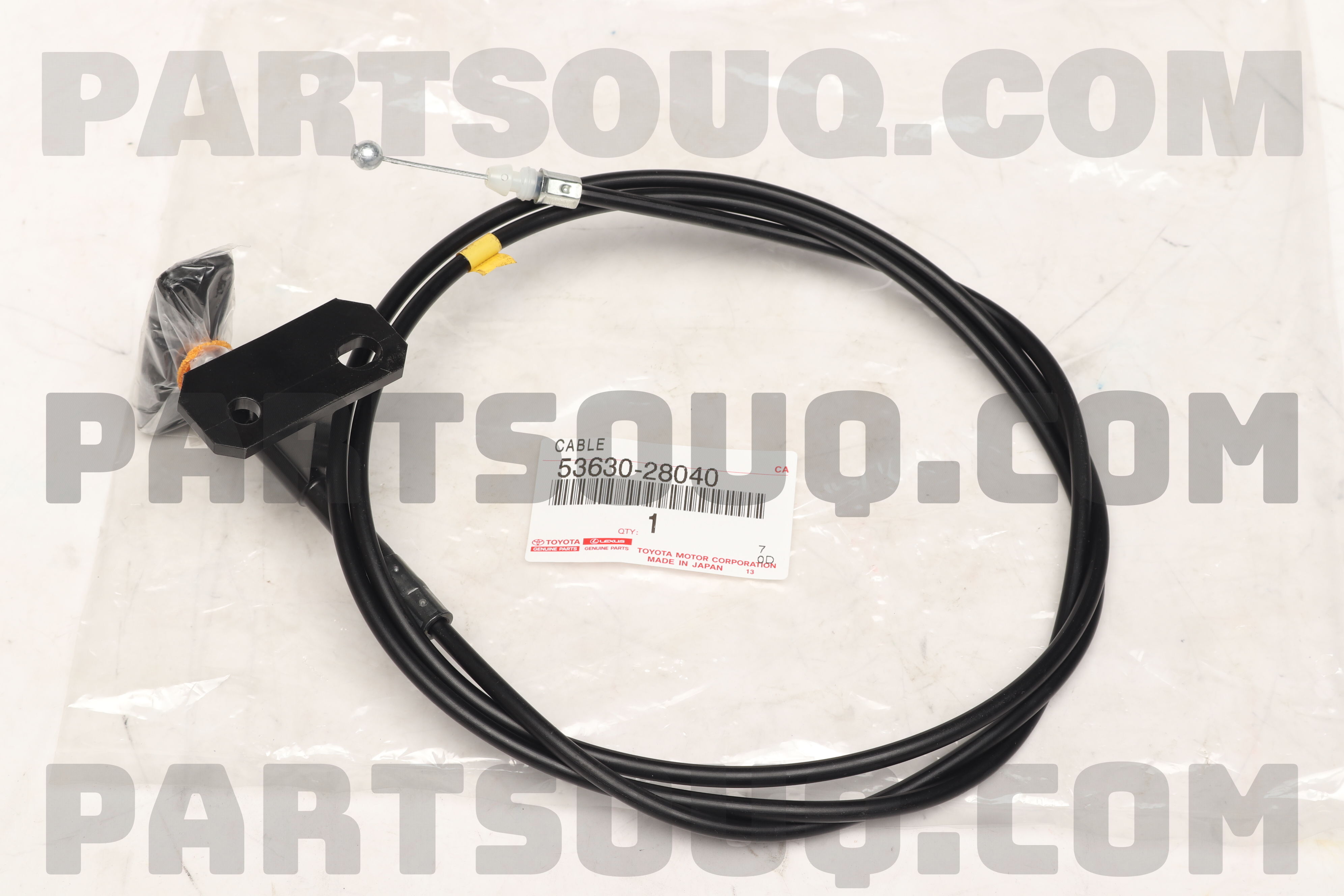 CABLE ASSY, HOOD LOCK CONTROL 5363028040 | Toyota Parts | PartSouq