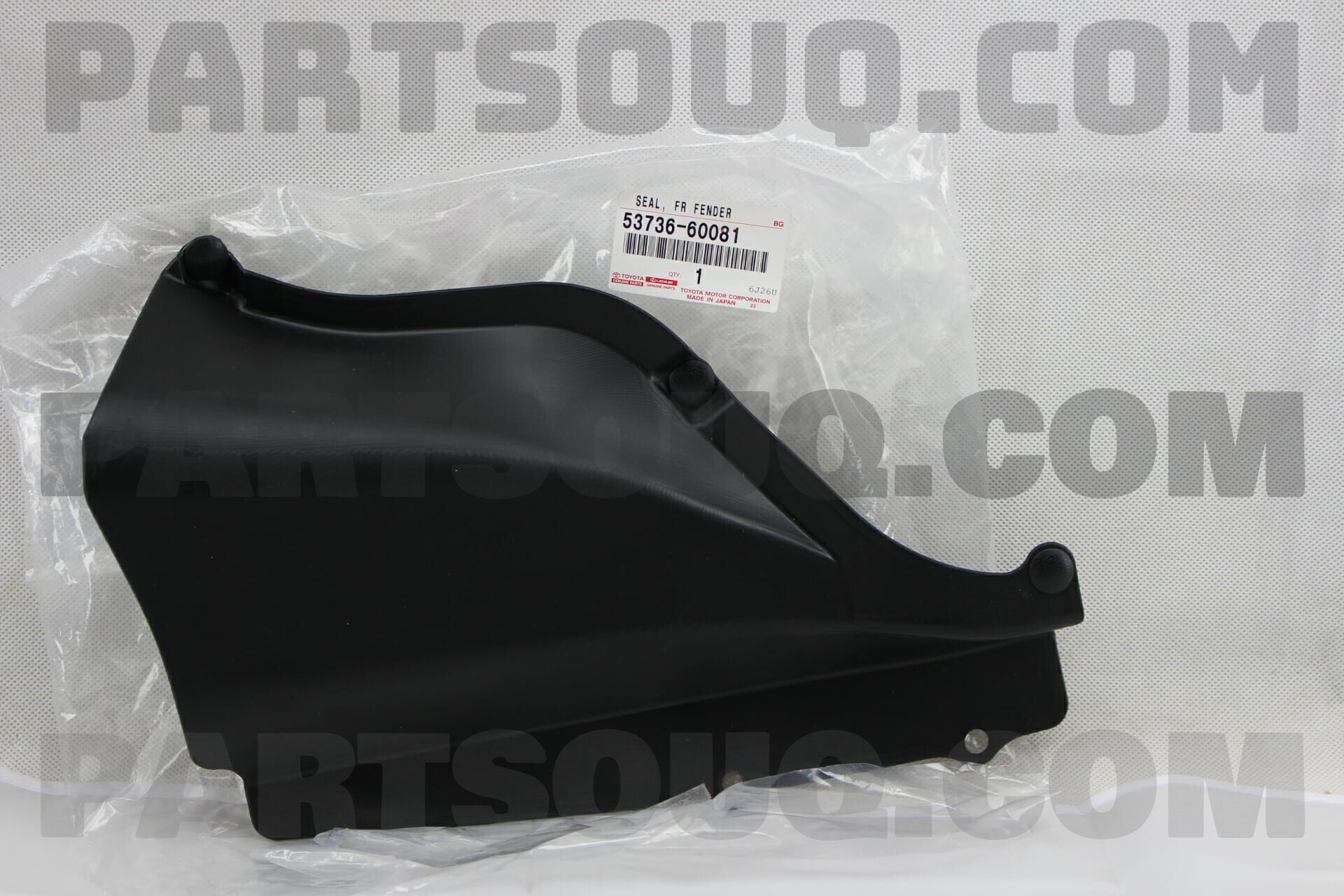 SEAL, FRONT FENDER APRON TO FRAME, NO.1 RH 5373660081 | Toyota Parts ...