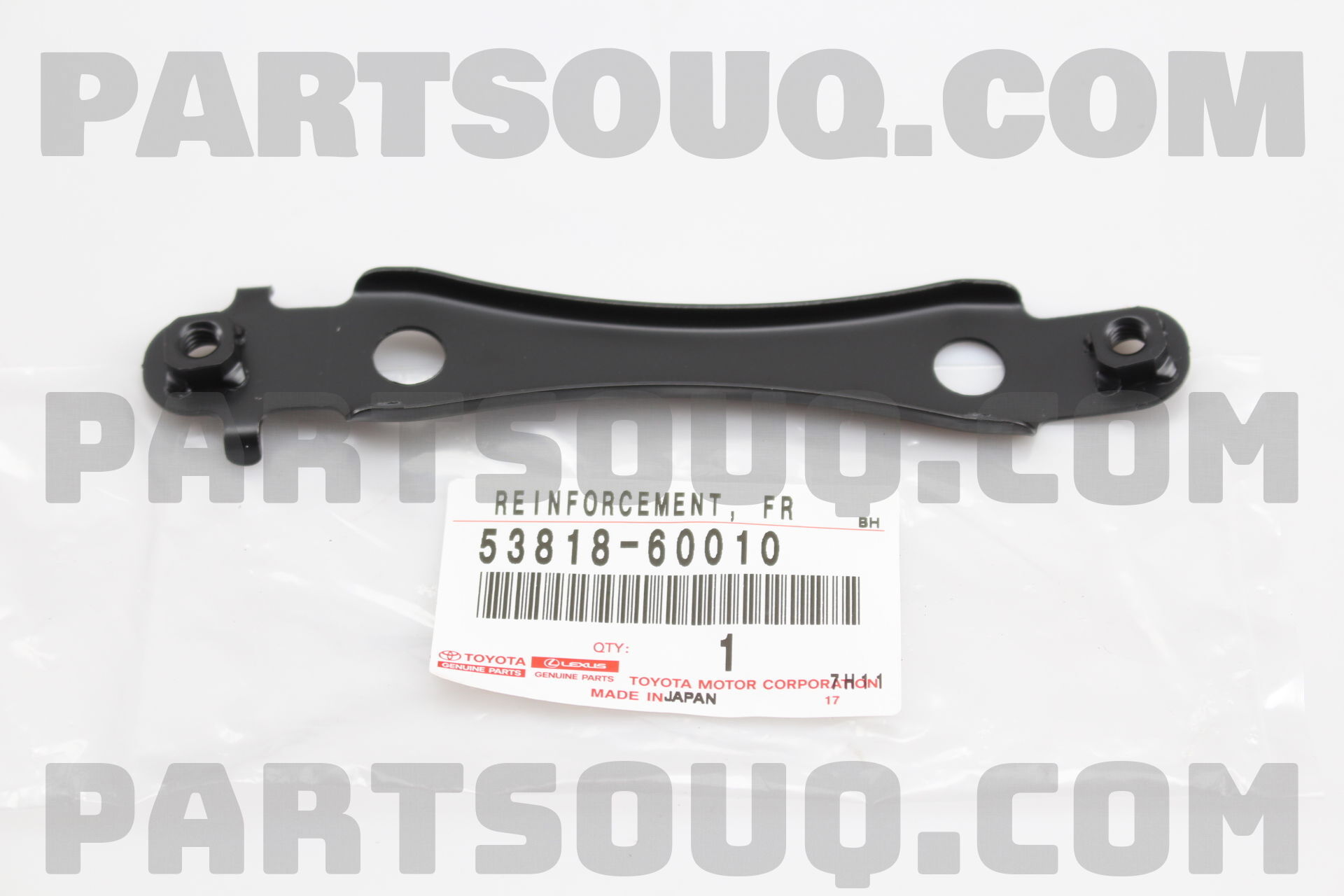REINFORCEMENT, FRONT FENDER, REAR, RH/LH 5381860010 | Toyota Parts ...