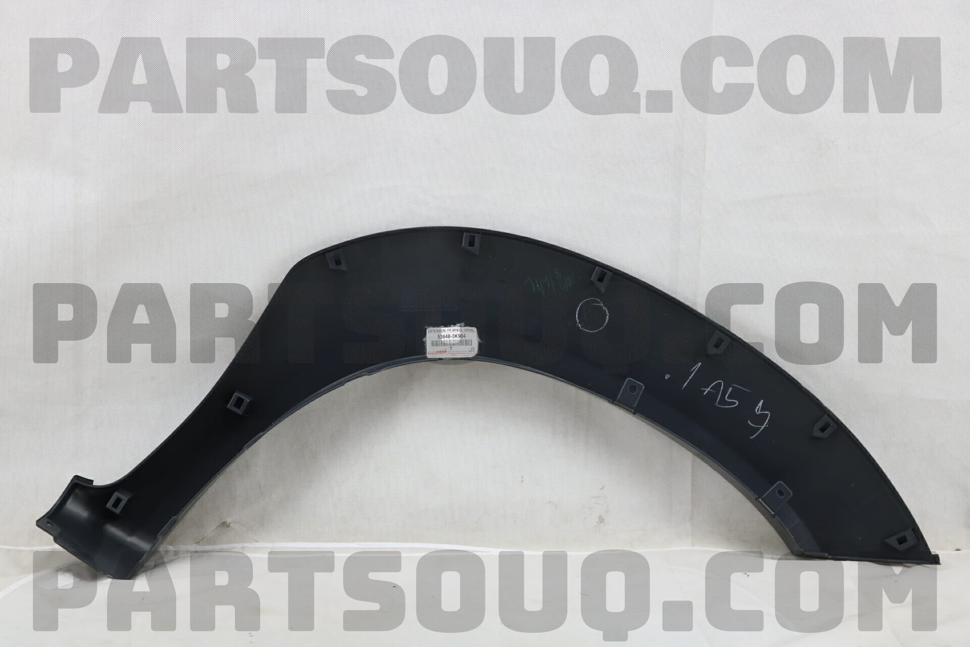 EXTENSION, FRONT WHEEL OPENING, LH 538480K904 | Toyota Parts | PartSouq