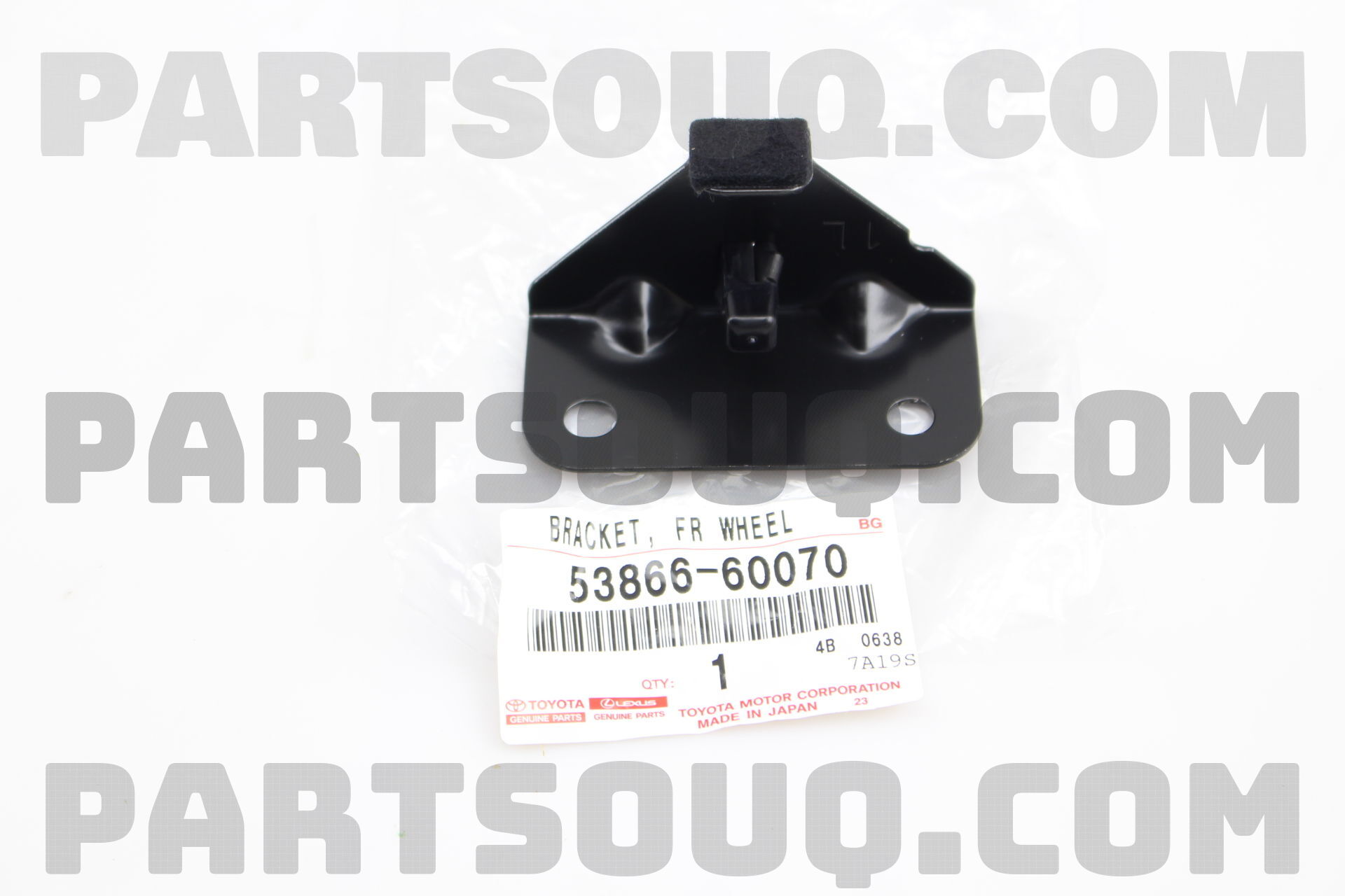 BRACKET, FRONT WHEEL OPENING, NO.4 5386660070 | Toyota Parts | PartSouq