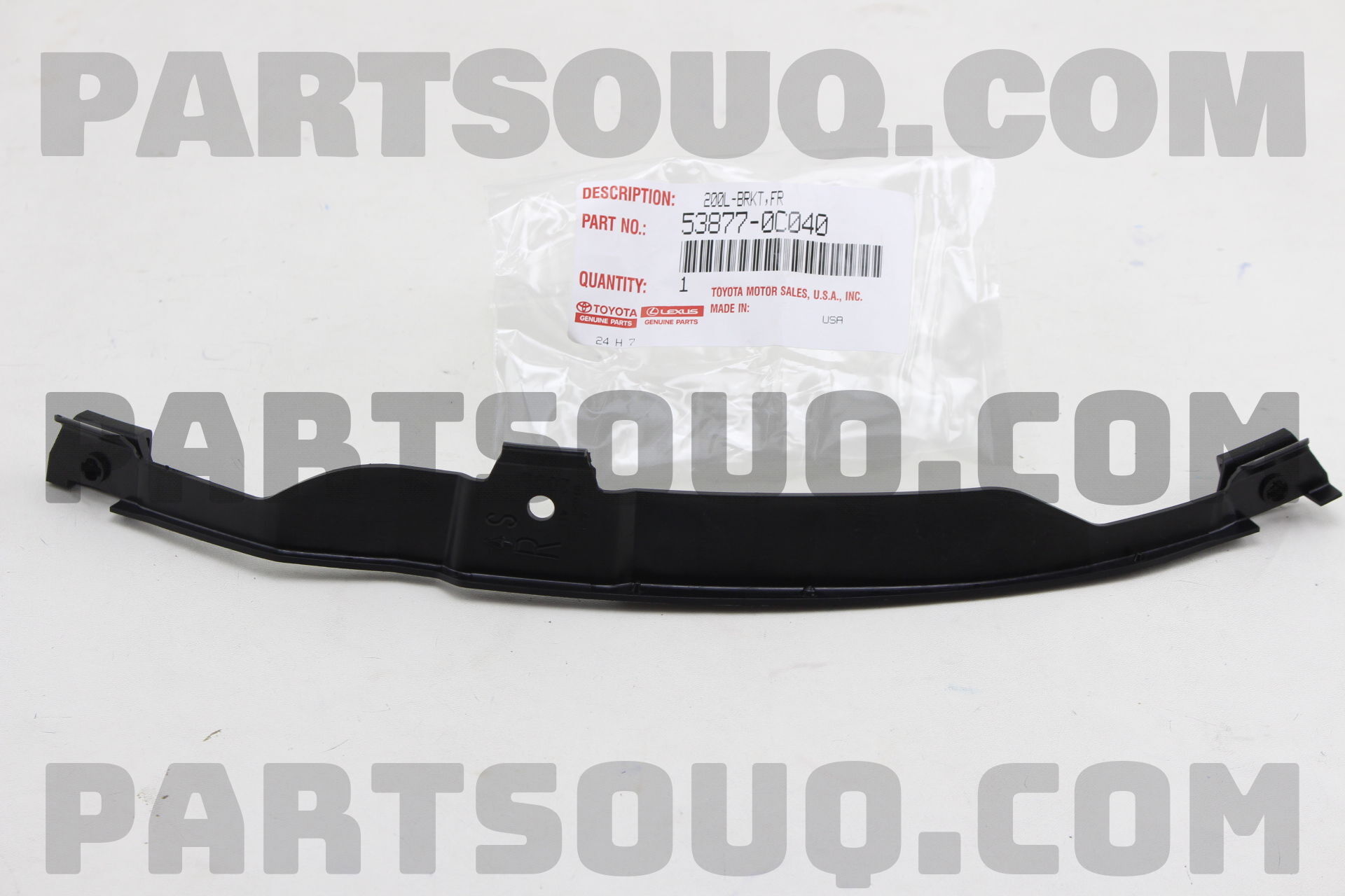 BRACKET, FRONT FENDER LINER, RH 538770C040 | Toyota Parts | PartSouq
